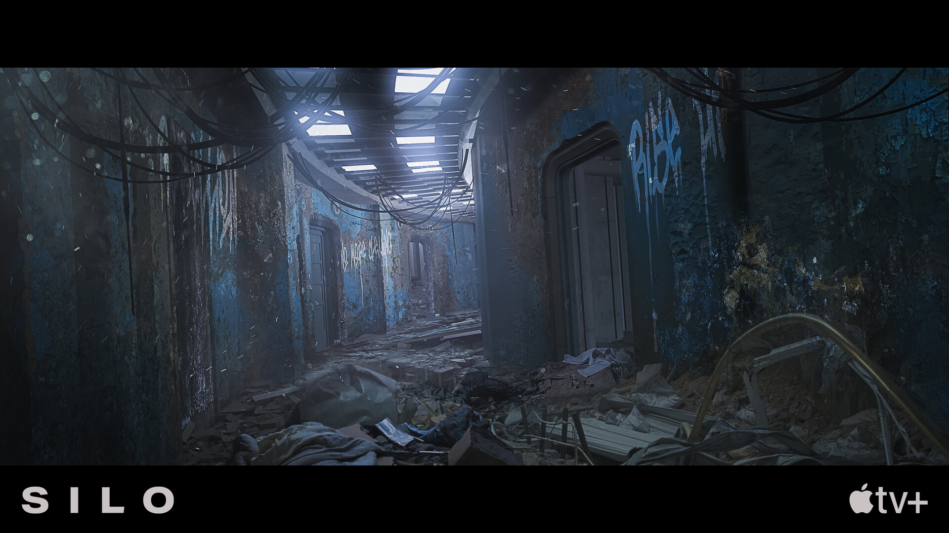 Charles E J Downman - SILO Season 2 - Apple TV - Silo 17 Suit room