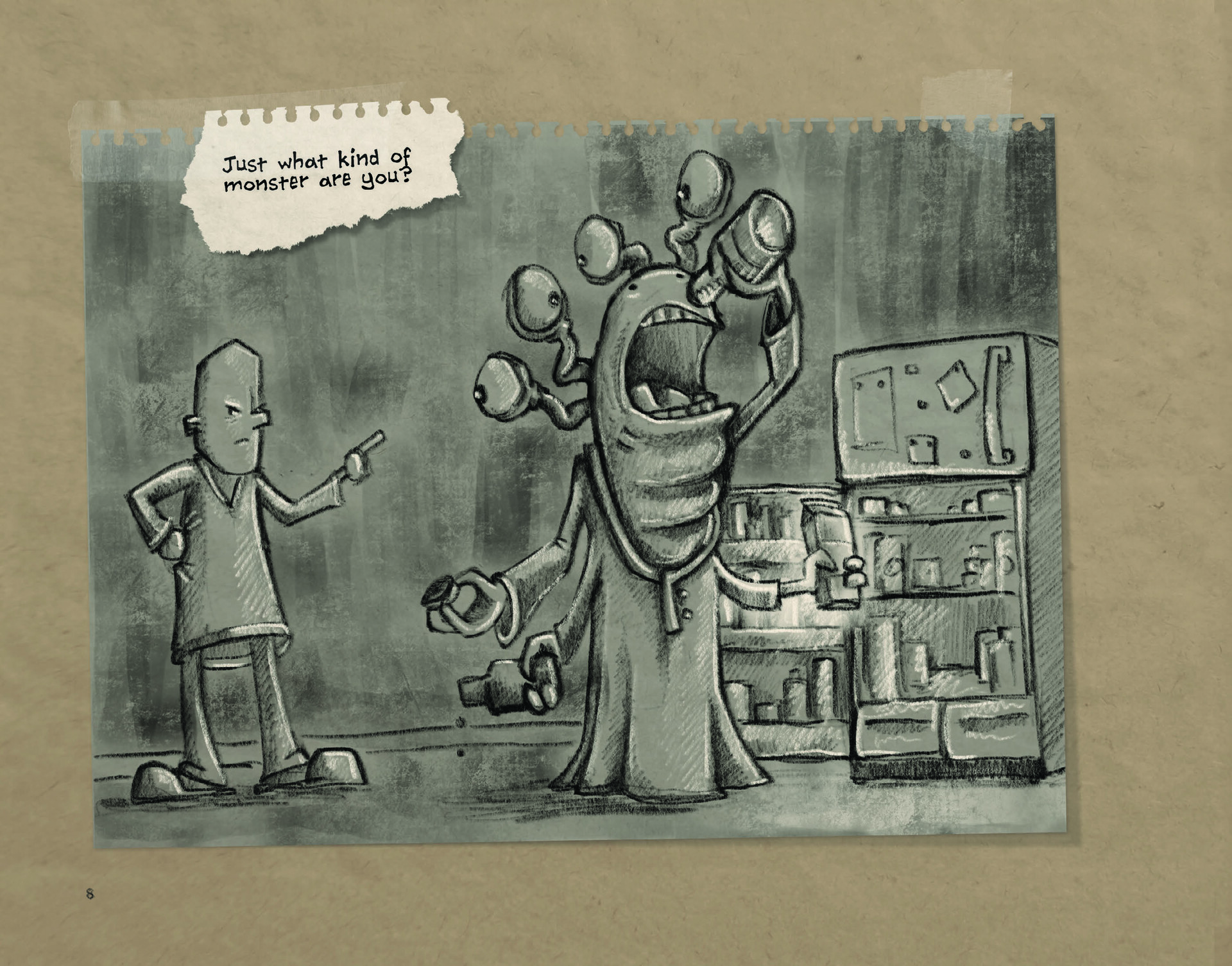 ArtStation - Life with Monsters: An Illustrated Document