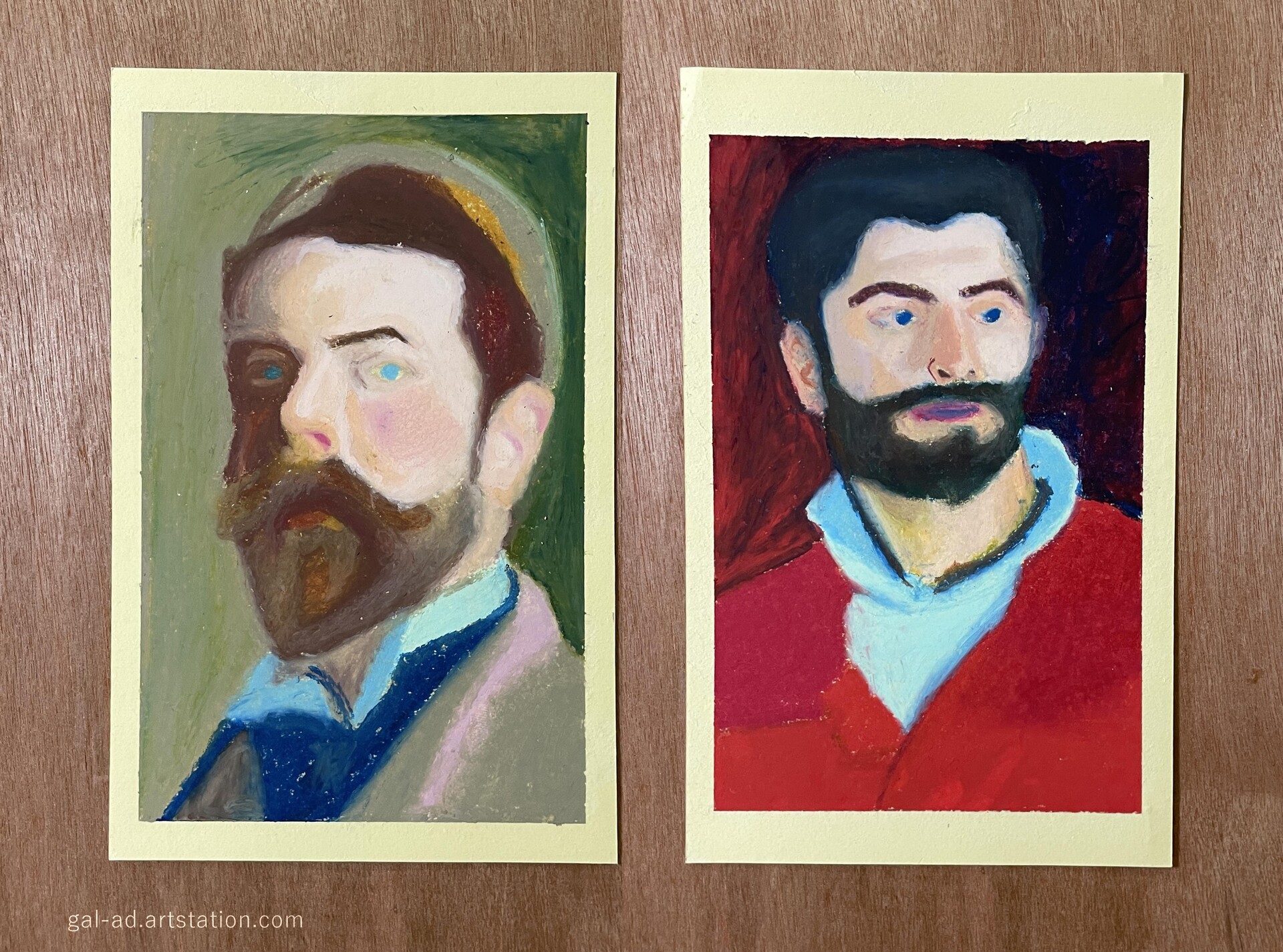 Guillermo Galaad Mora Rodriguez - Colour Studies (Portrait)