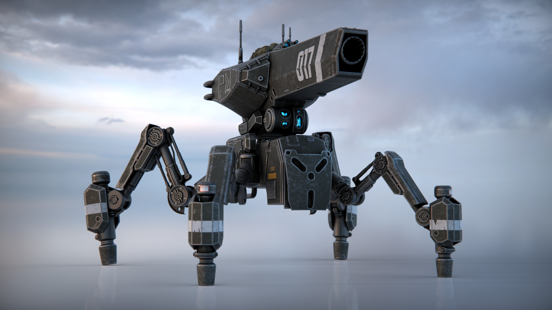 The Art of Marc Tan - Spidertank