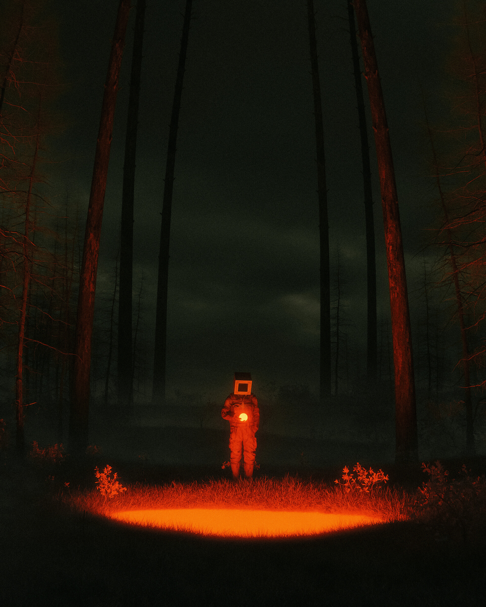 ArtStation - the red mystery