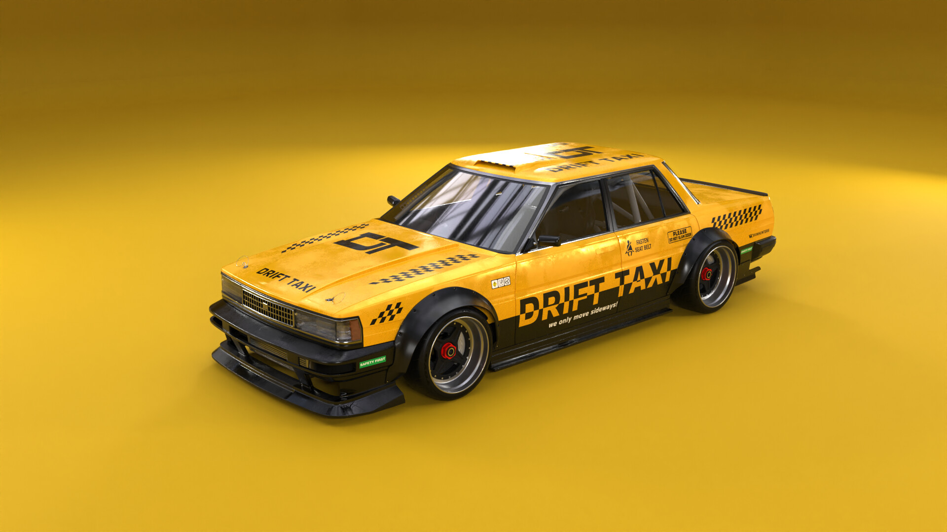 ArtStation - "Toyota Cresta GX71".😎🤙