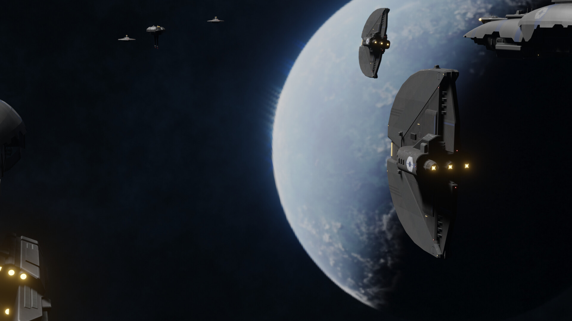 ArtStation - Diamond-class Cruiser