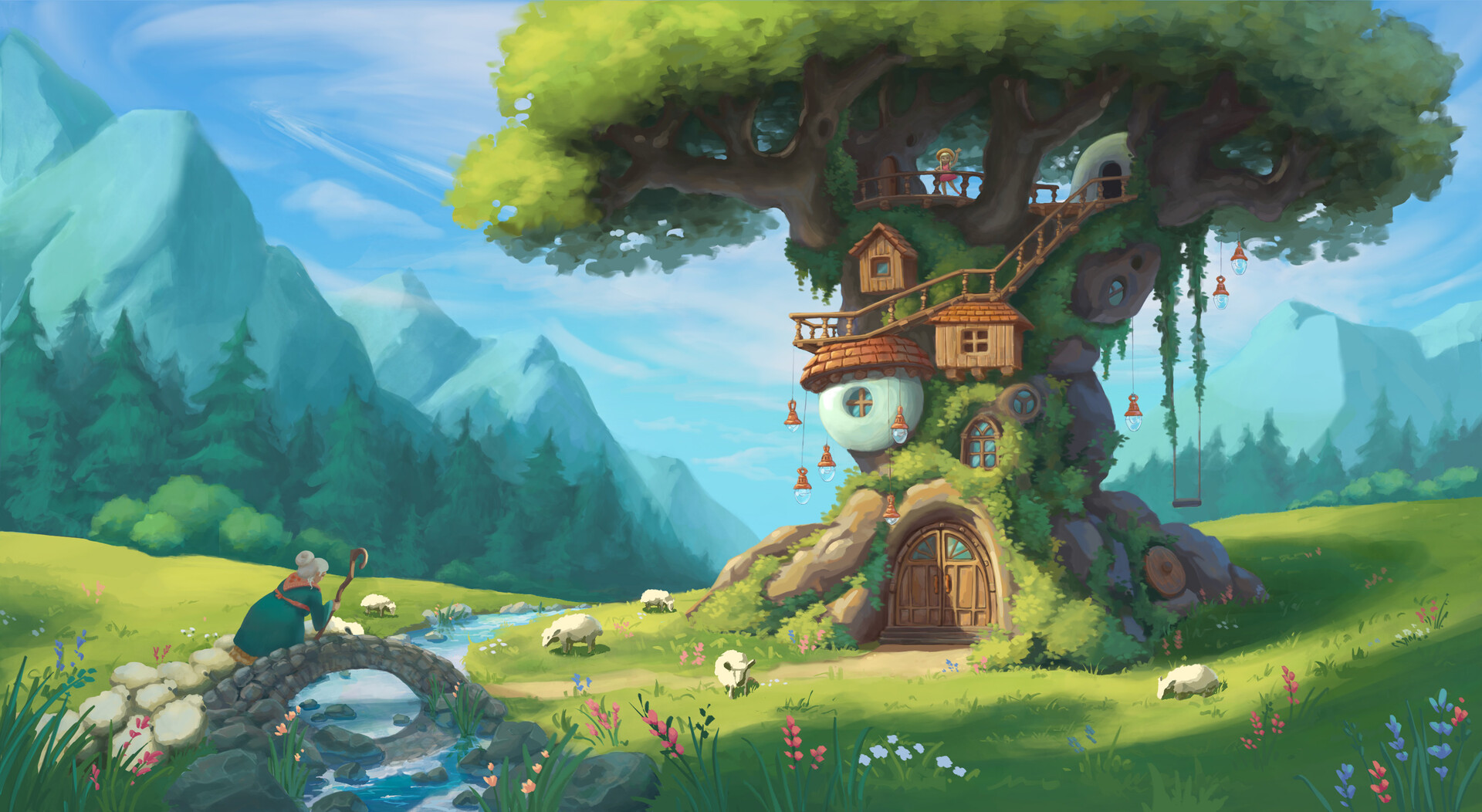 ArtStation - Granny’s house