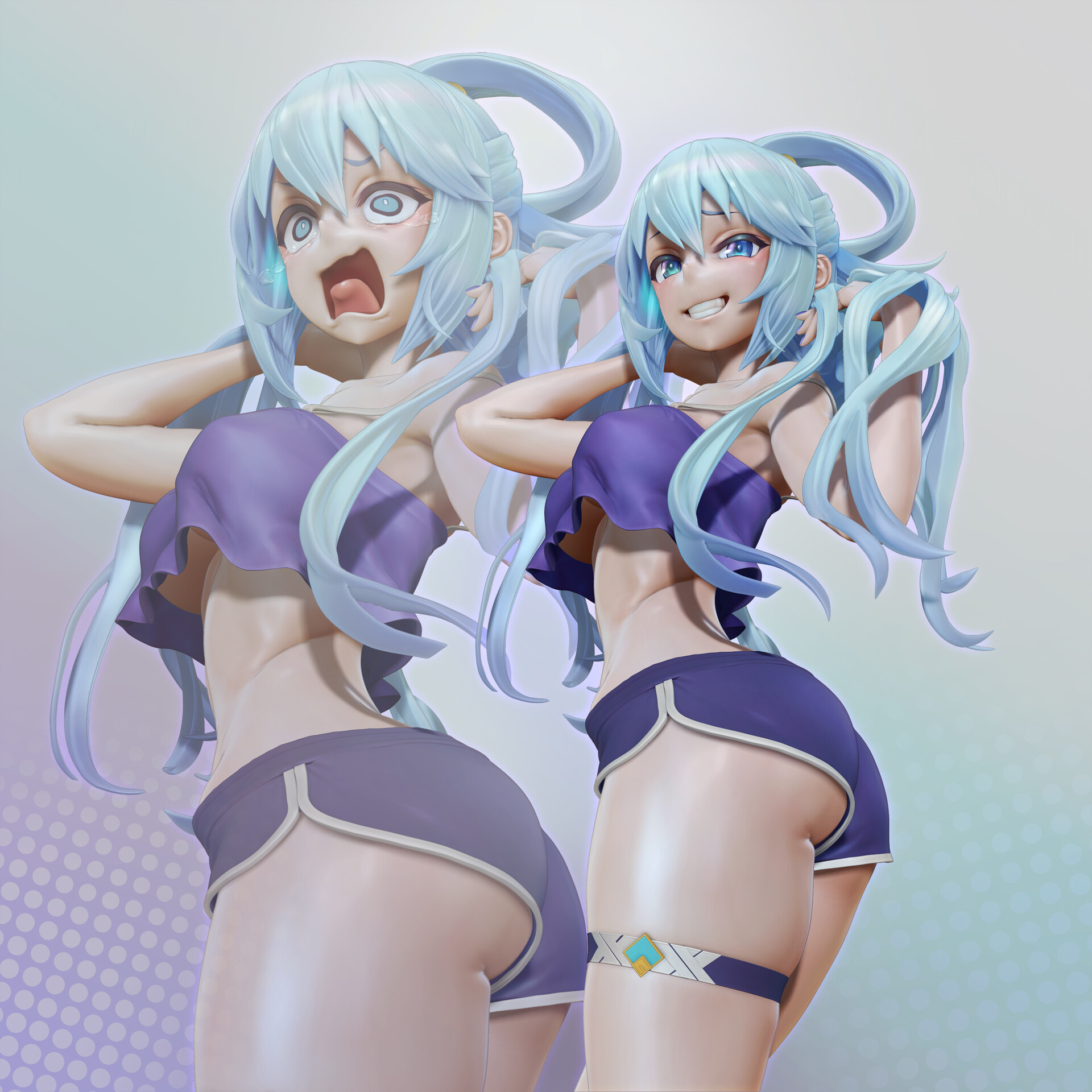 ArtStation - Konosuba-Aqua