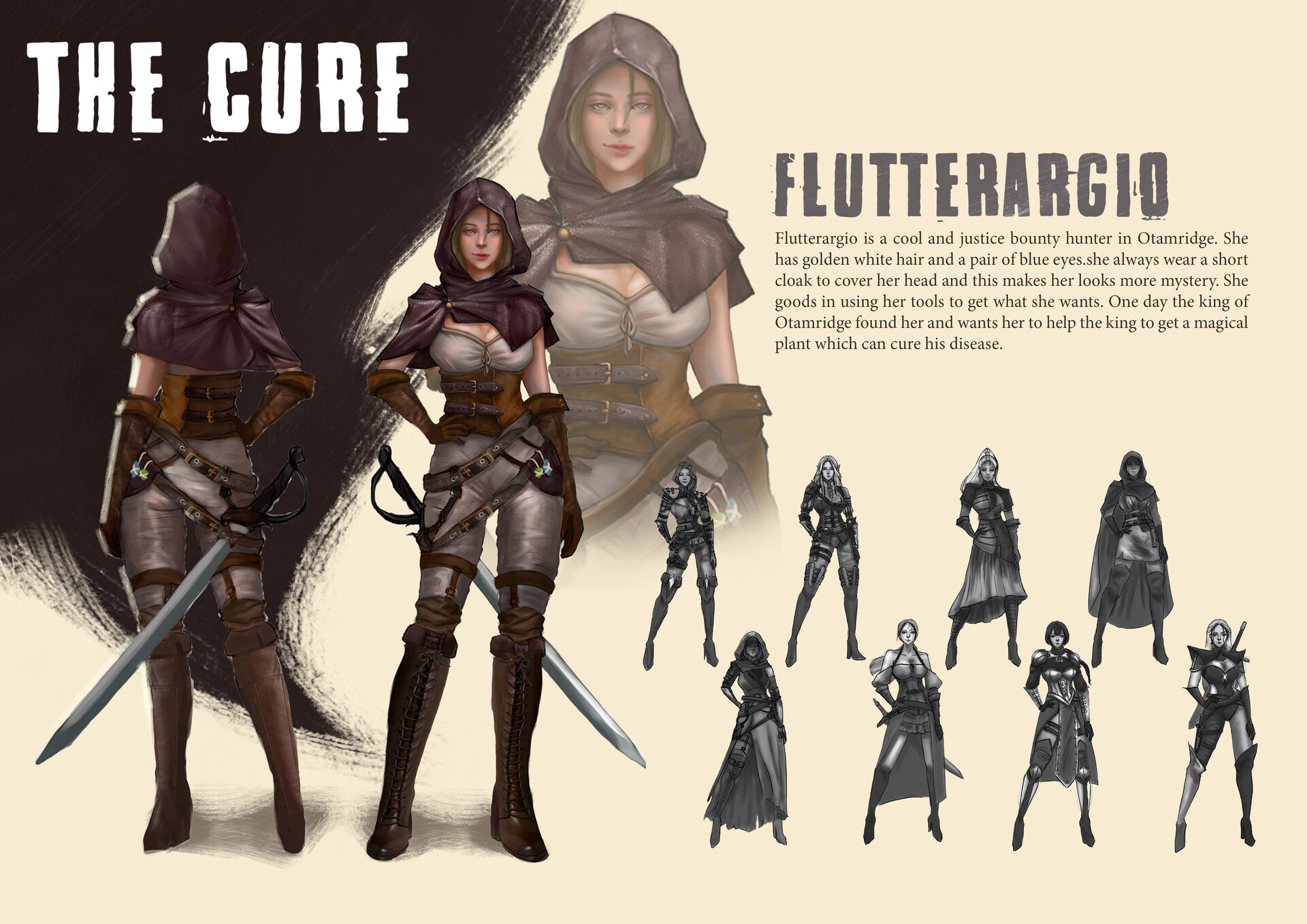 ArtStation - Character design - The Cure
