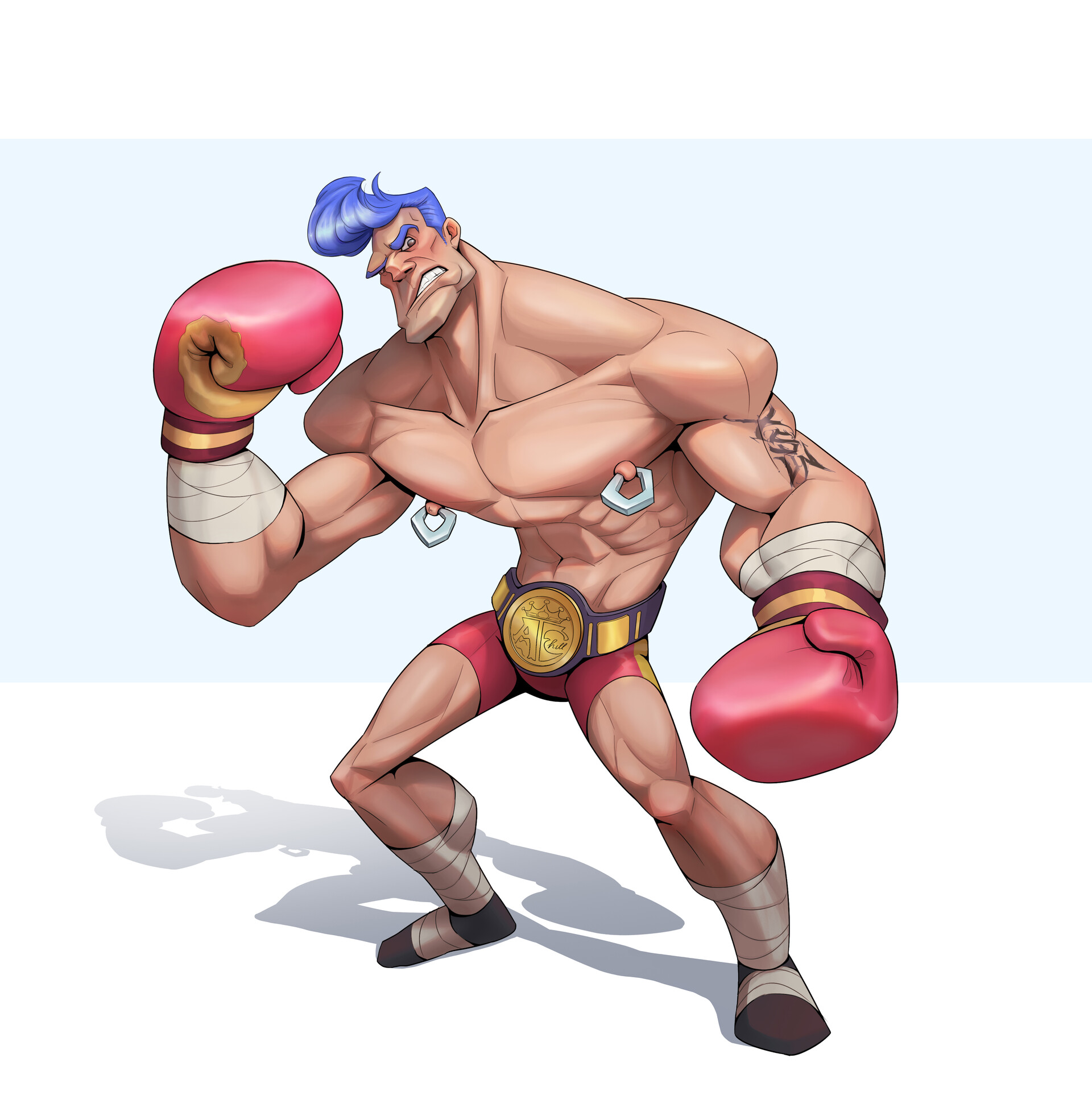 ArtStation - 🥊Boxing Champion at Art'Chill 🔥🔥