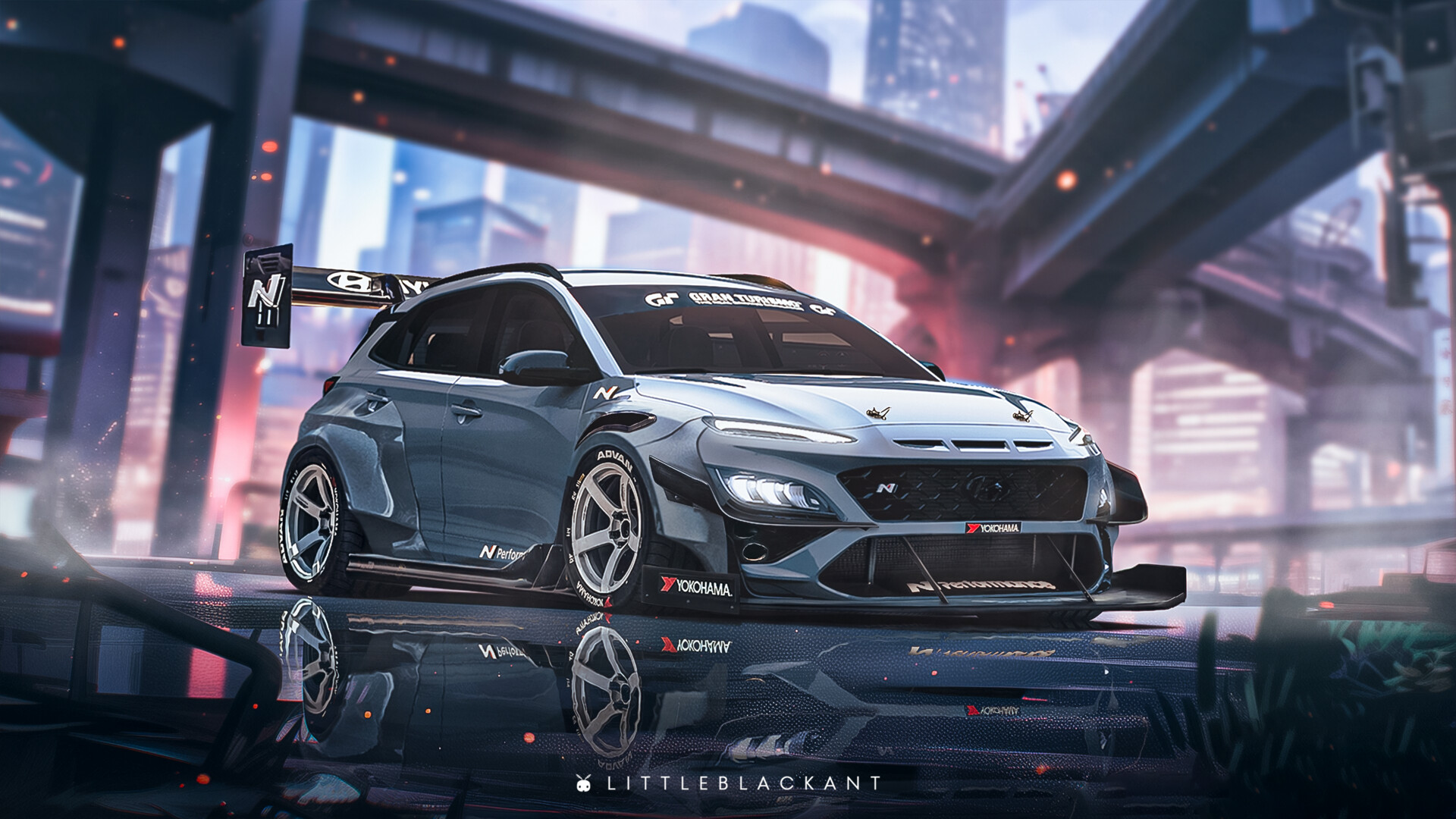 ArtStation - Hyundai Kona N TA Spec Prototype (4WD) / 현대 코나 N TA Spec ...