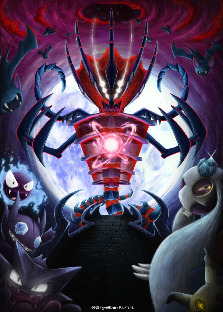 Loris Bussolotti - Pokémon - Eternatus Halloween Card