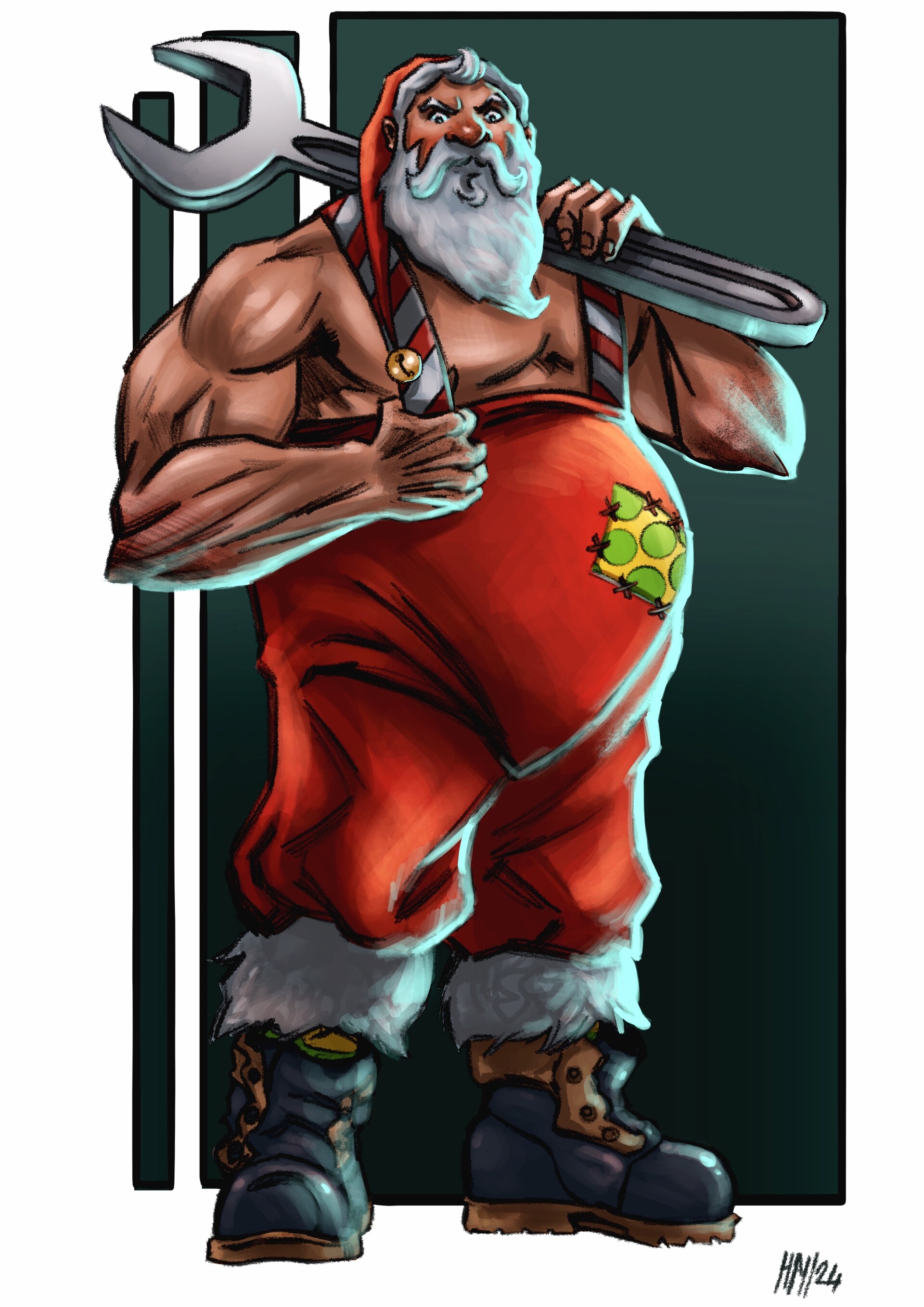 ArtStation - Santa Claus Design