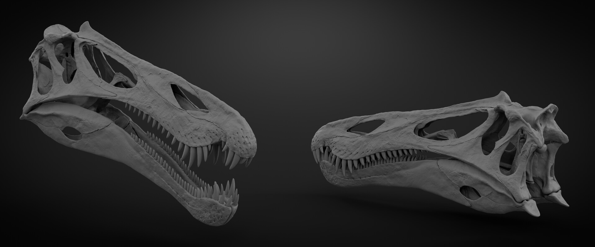 Oakyere - WIP Suchomimus Skull
