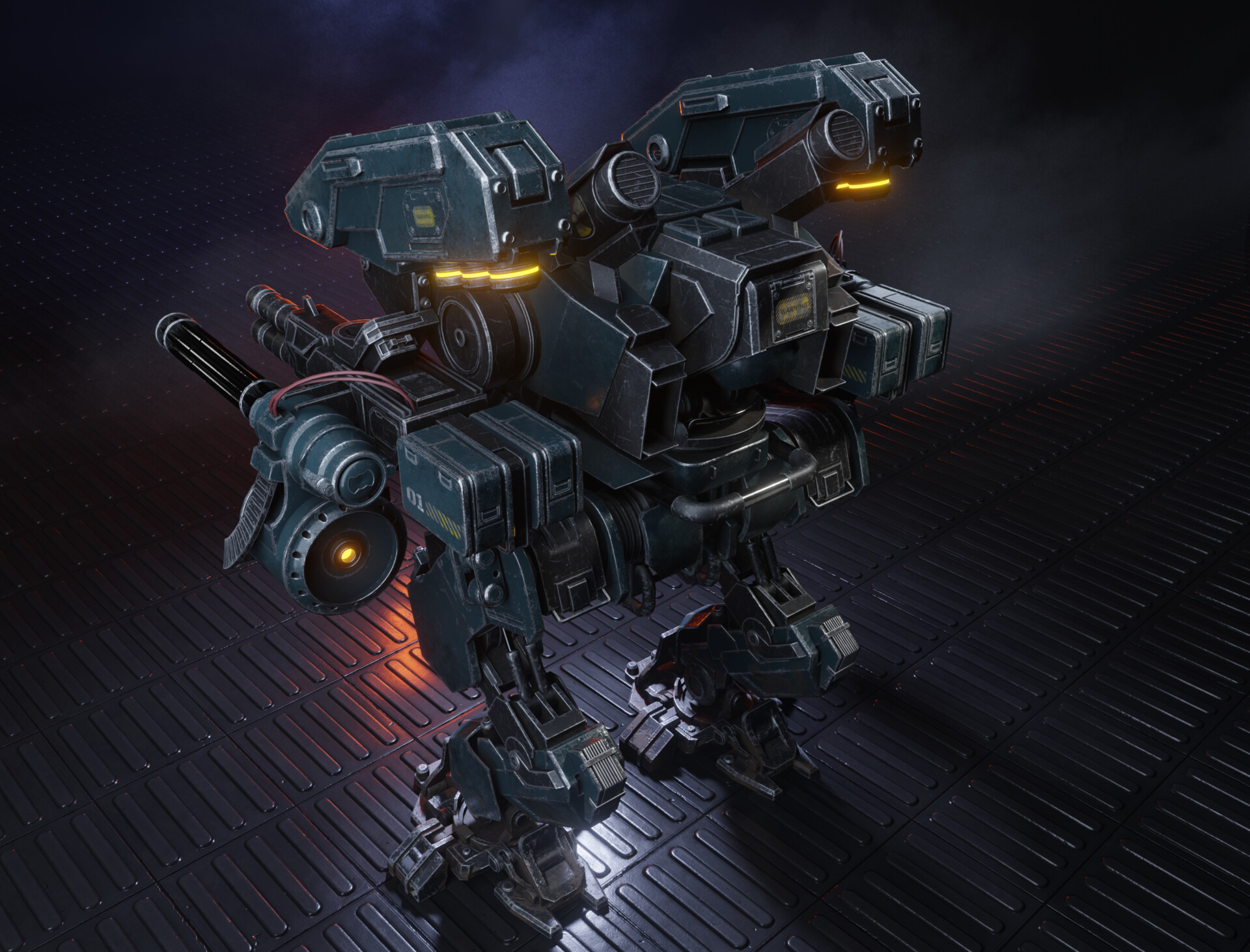Igor Egelskii - Mech by Kaino