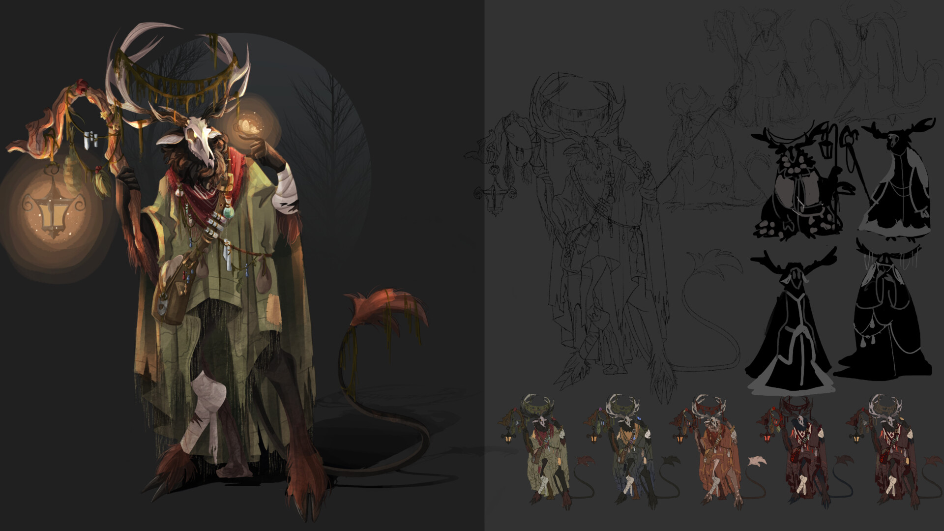 ArtStation - Deer Creature