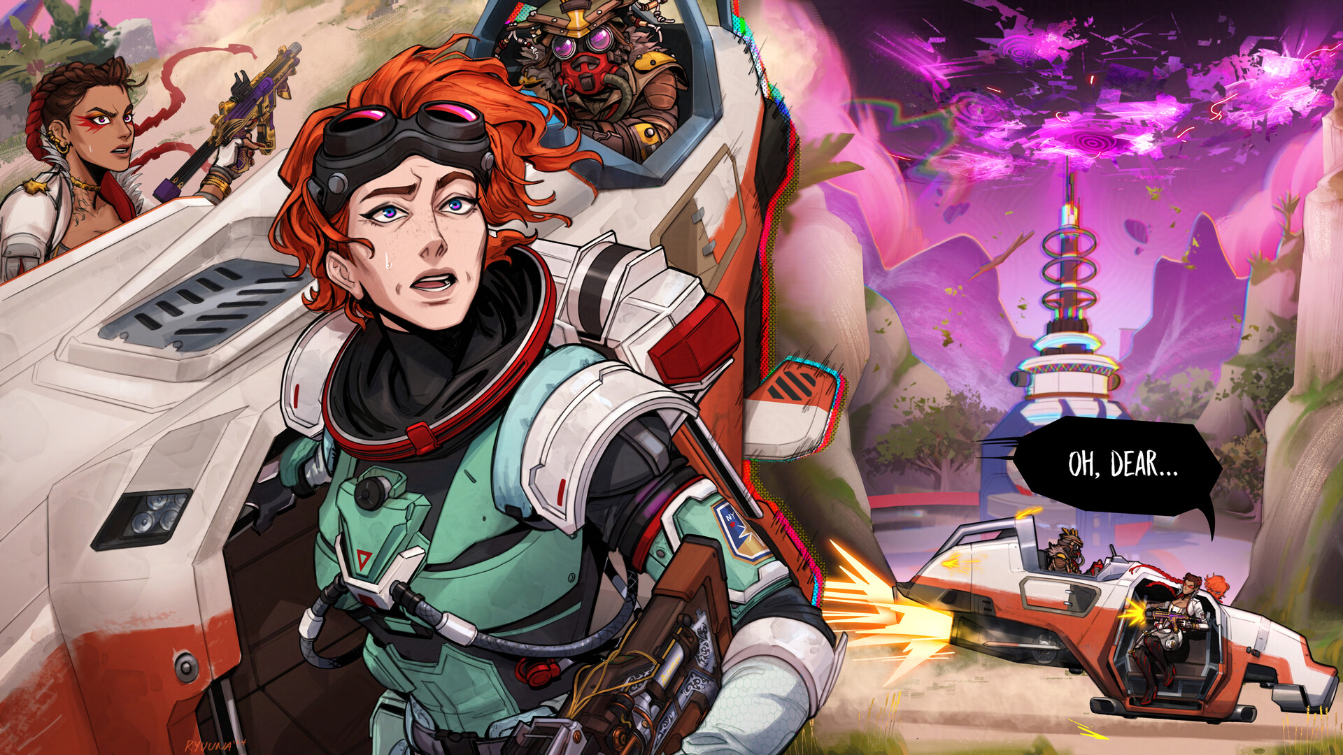 ArtStation - Apex Legends Rift Collab