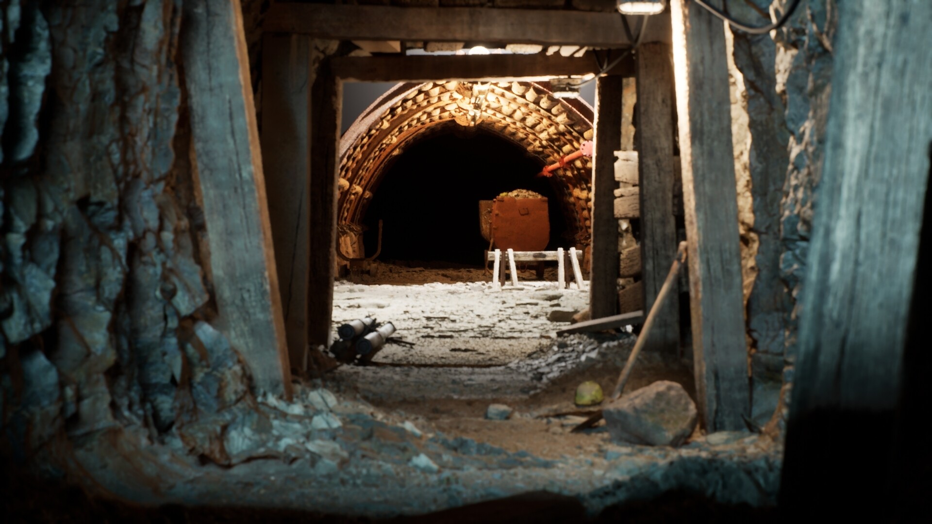 ArtStation - Rust coal Mine 3D Environment
