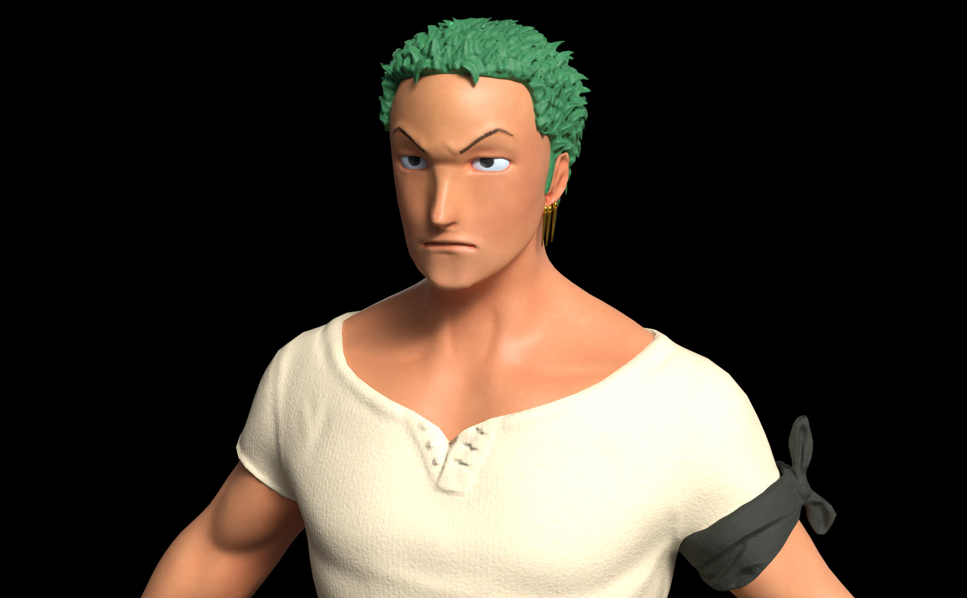 ArtStation - Zoro - Character sculpt