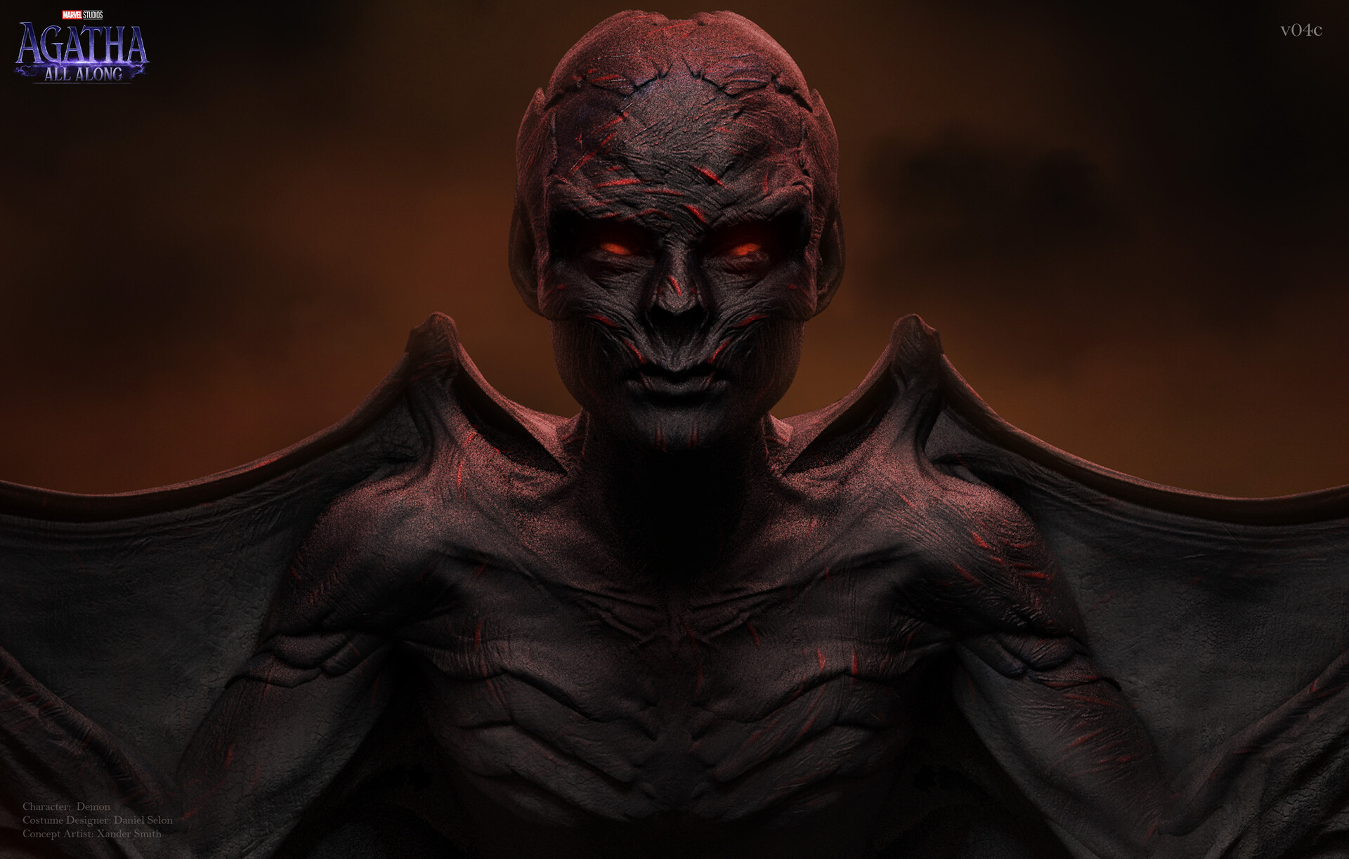 Xander Smith - Agatha All Along Concept Art | 'Demon'