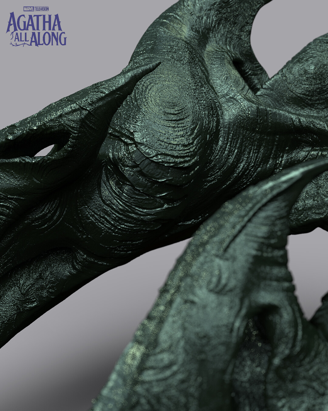 Xander Smith - Agatha All Along | Death's Crown digital sculpture for ...