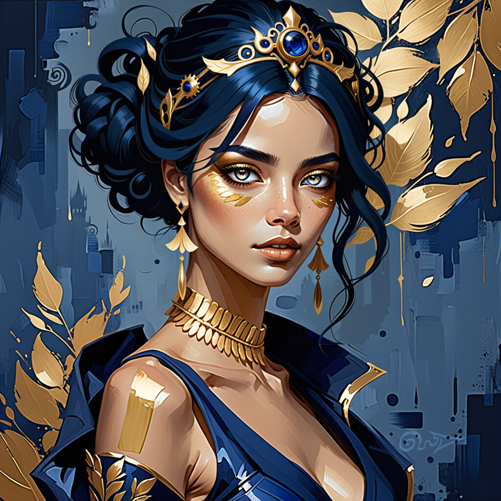 ArtStation - Gold Sapphire