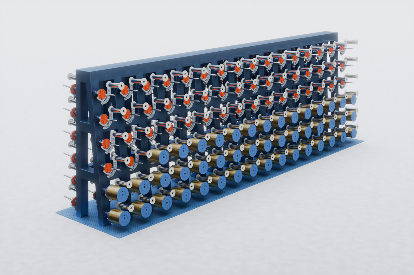 ArtStation - Tire creel machine