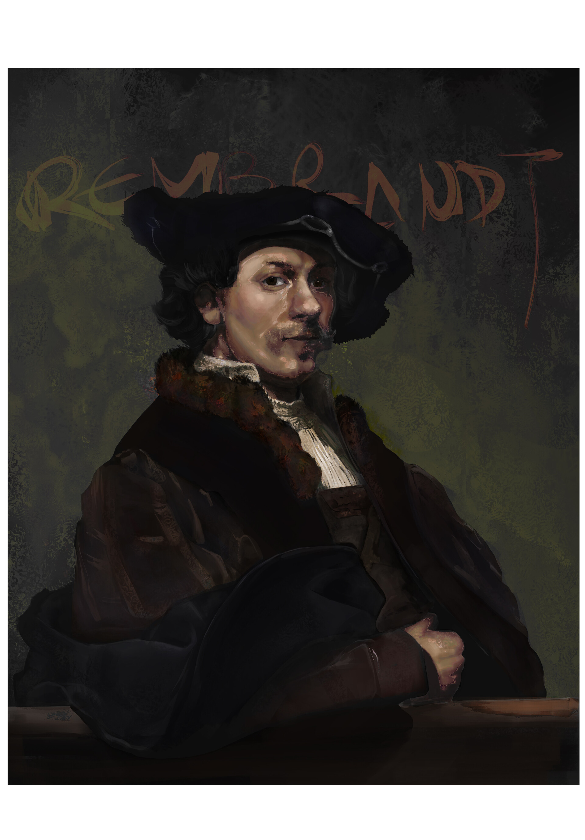 ArtStation - Rembrandt Study Values/Color