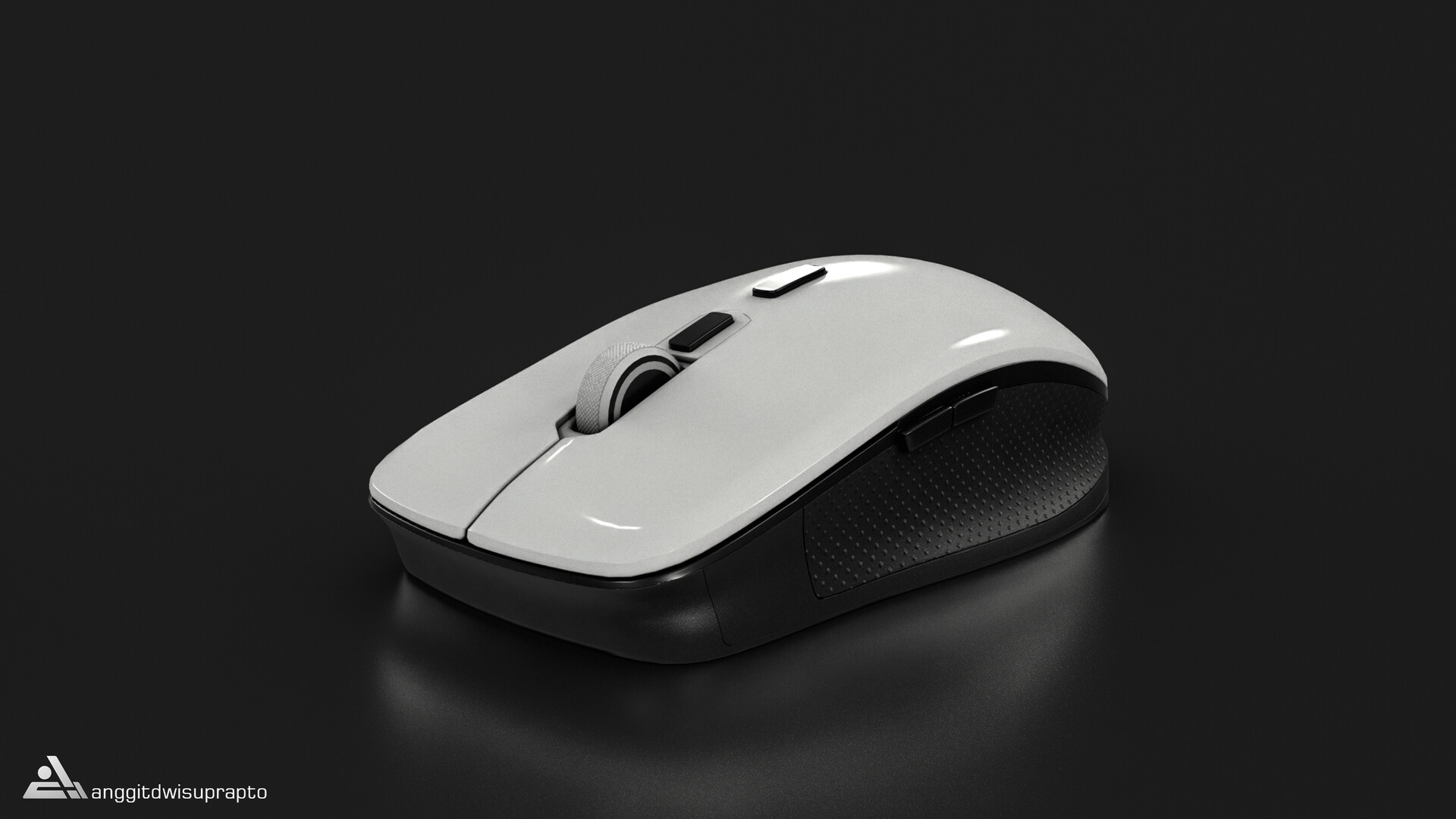 ArtStation - Wireless Mouse_Silver