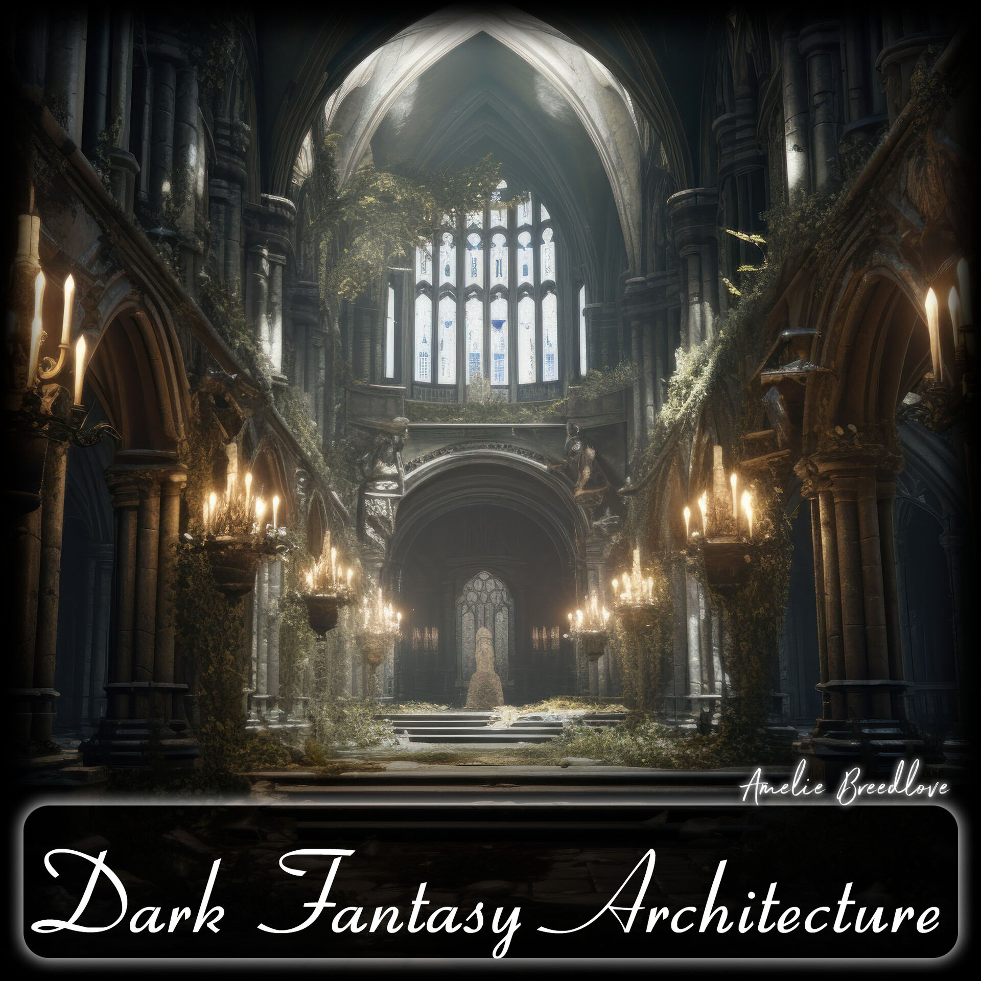 ArtStation - 300 Dark Fantasy Architecture Reference Pack | 4K | v.100