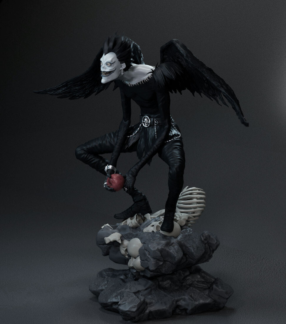 ArtStation - RYUK DEATH NOTE