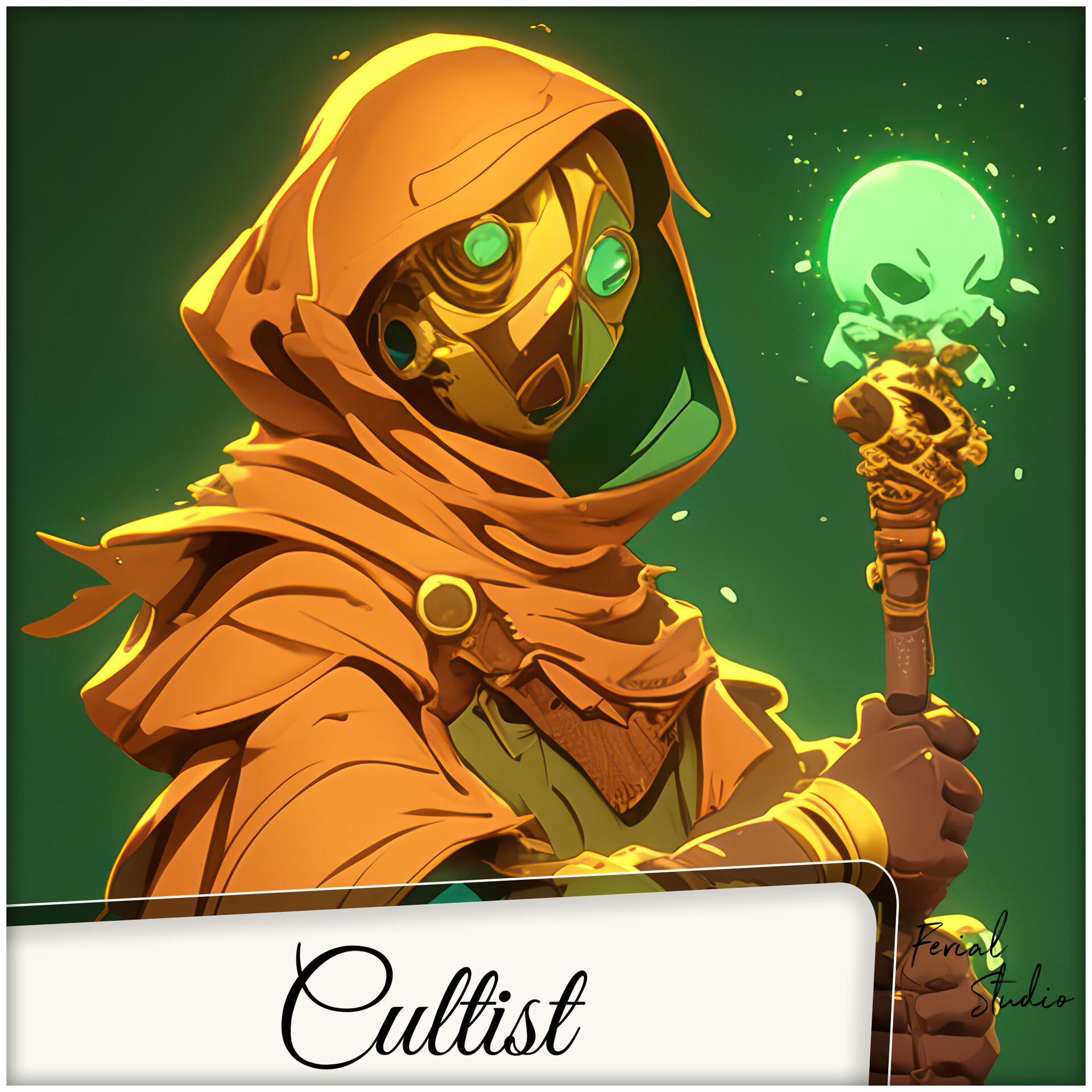 Ferial Studio - 🔹230 Cultist - Cartoon Character Reference Image Pack v ...