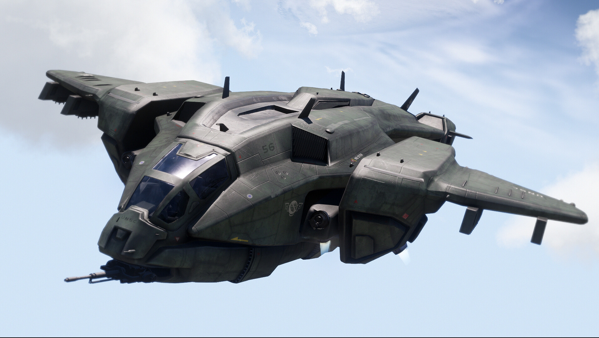 ArtStation - Halo D77-TC Pelican