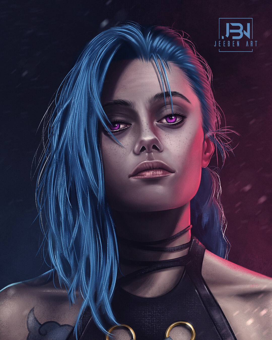 Jeeben Art - JINX Arcane