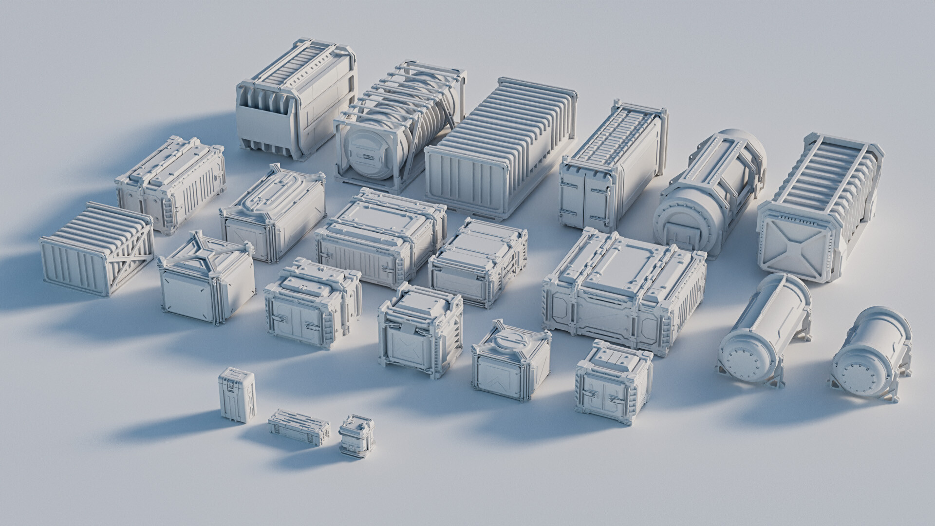 ArtStation - Industrial & Military Prop Collection