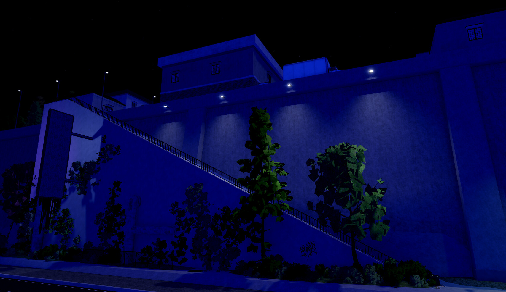 ArtStation - early photos of another showcase build; midnight at ...