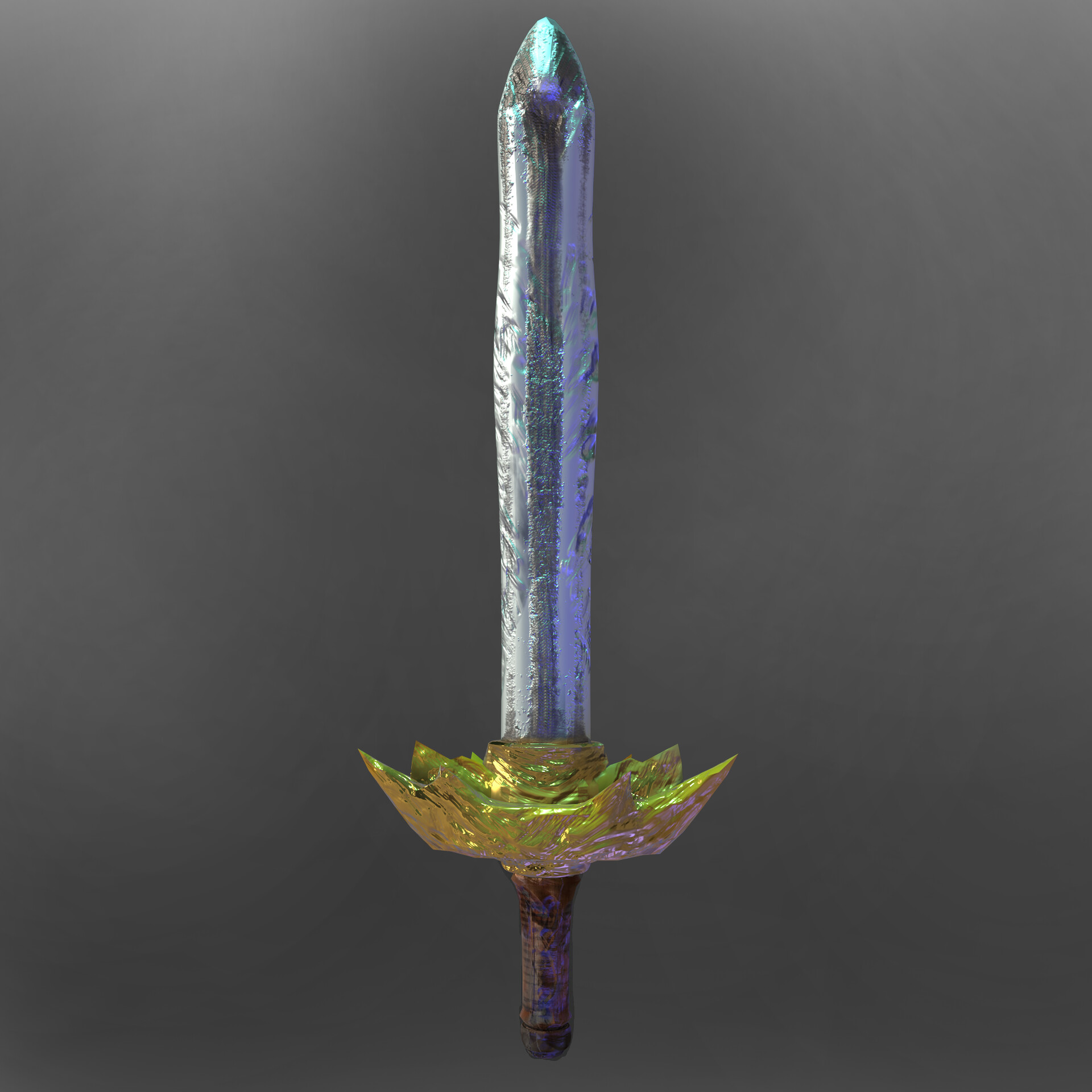 ArtStation - Low Poly Sword Prop