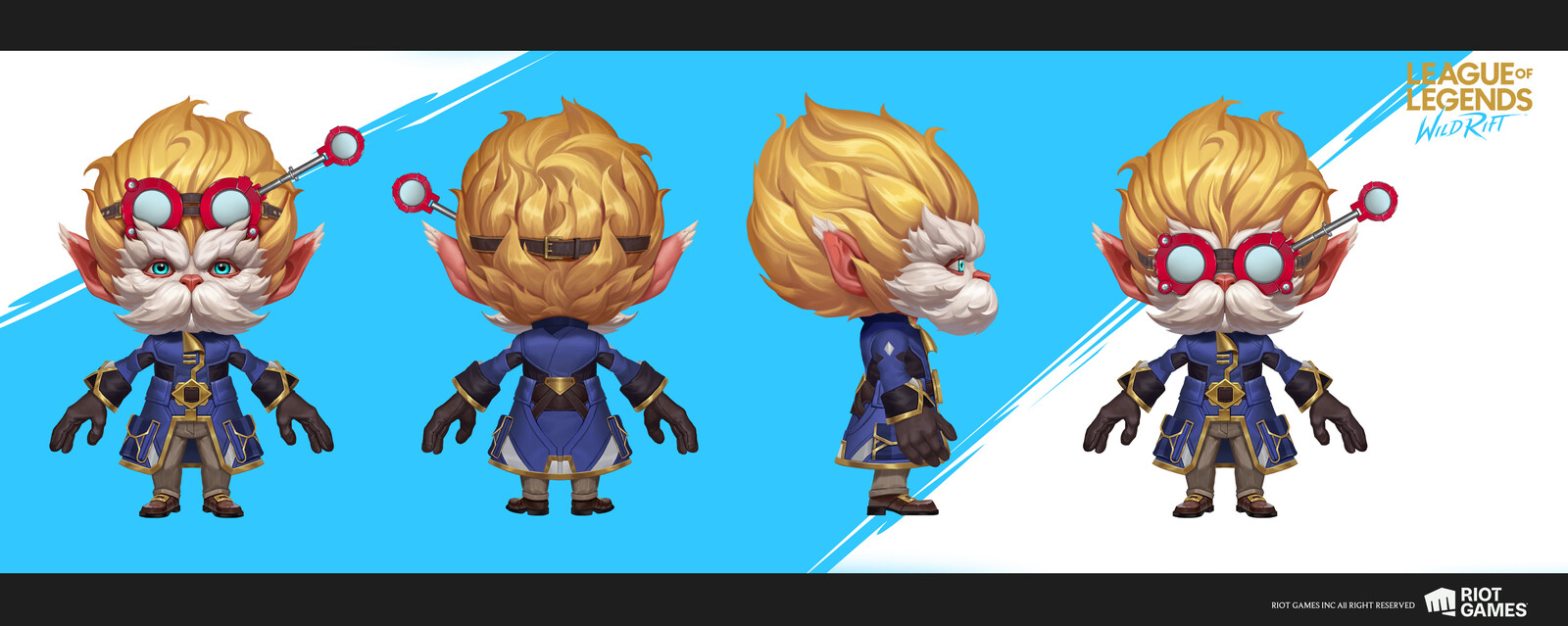HAJIZ - League of Legends: Wild Rift Classic Heimerdinger 黑默丁格 WORKS OF ...