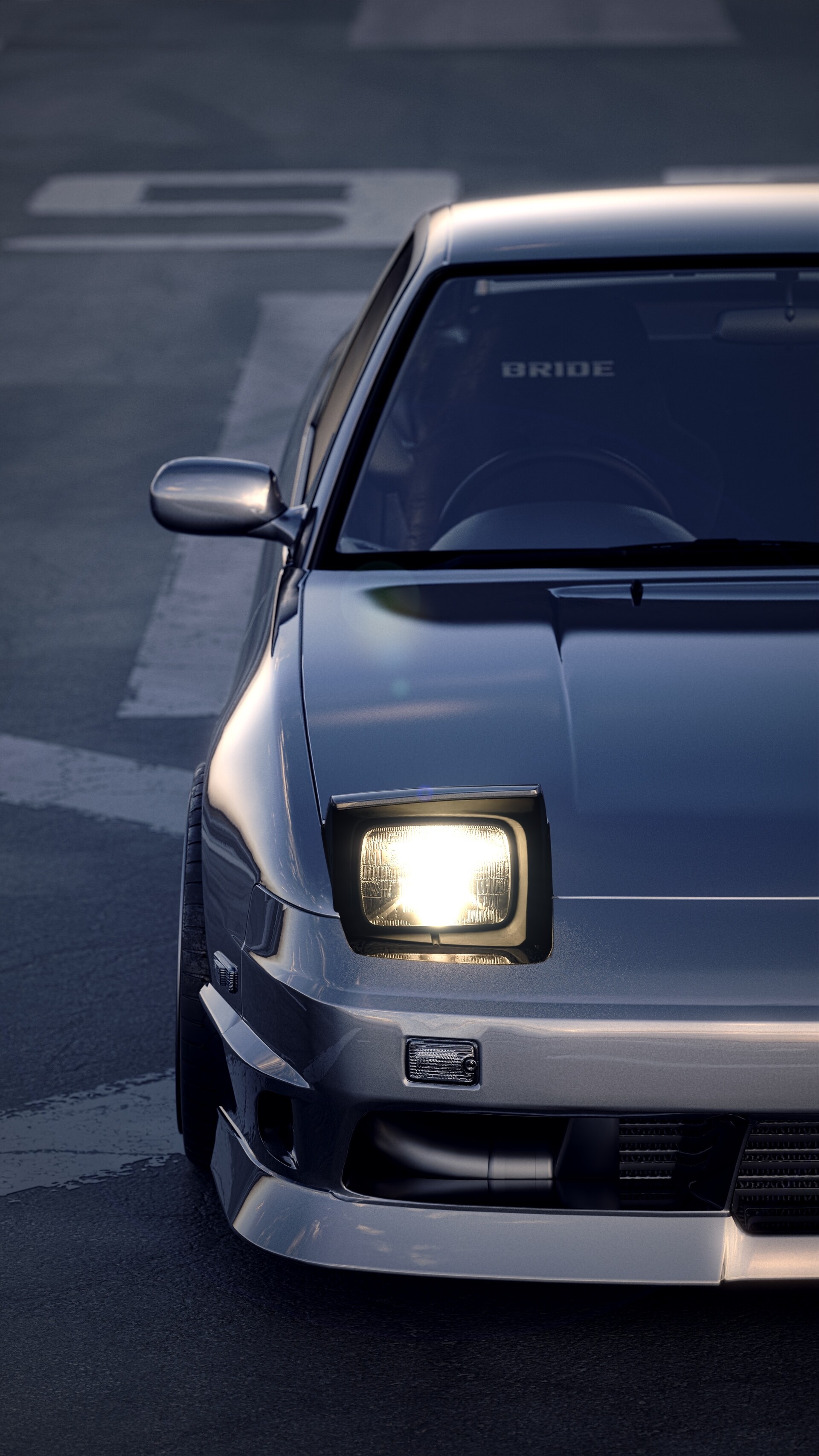 Nissan 240sx S13 Hatchback Wallpaper