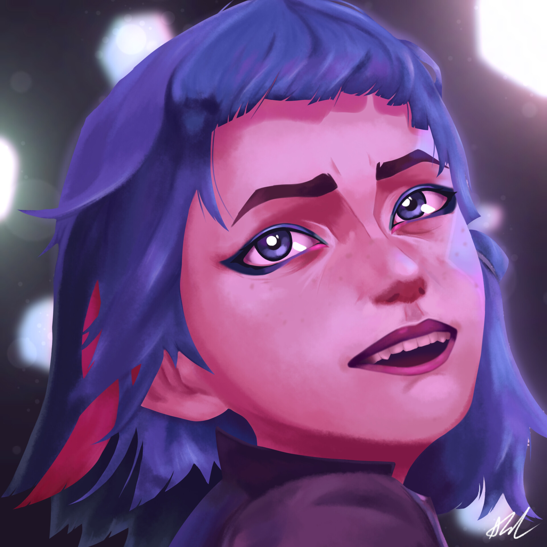 ArtStation - Powder Arcane Portrait