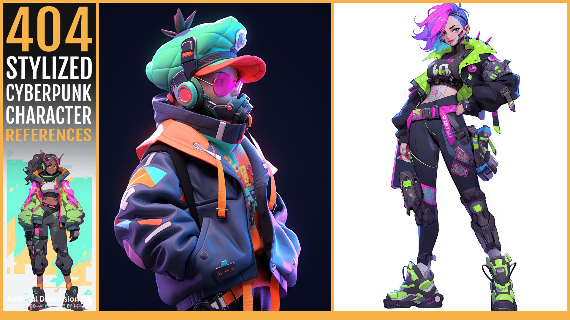 Artificial Dimension - 10500+ Anime Character MEGA Pack References VOL 2