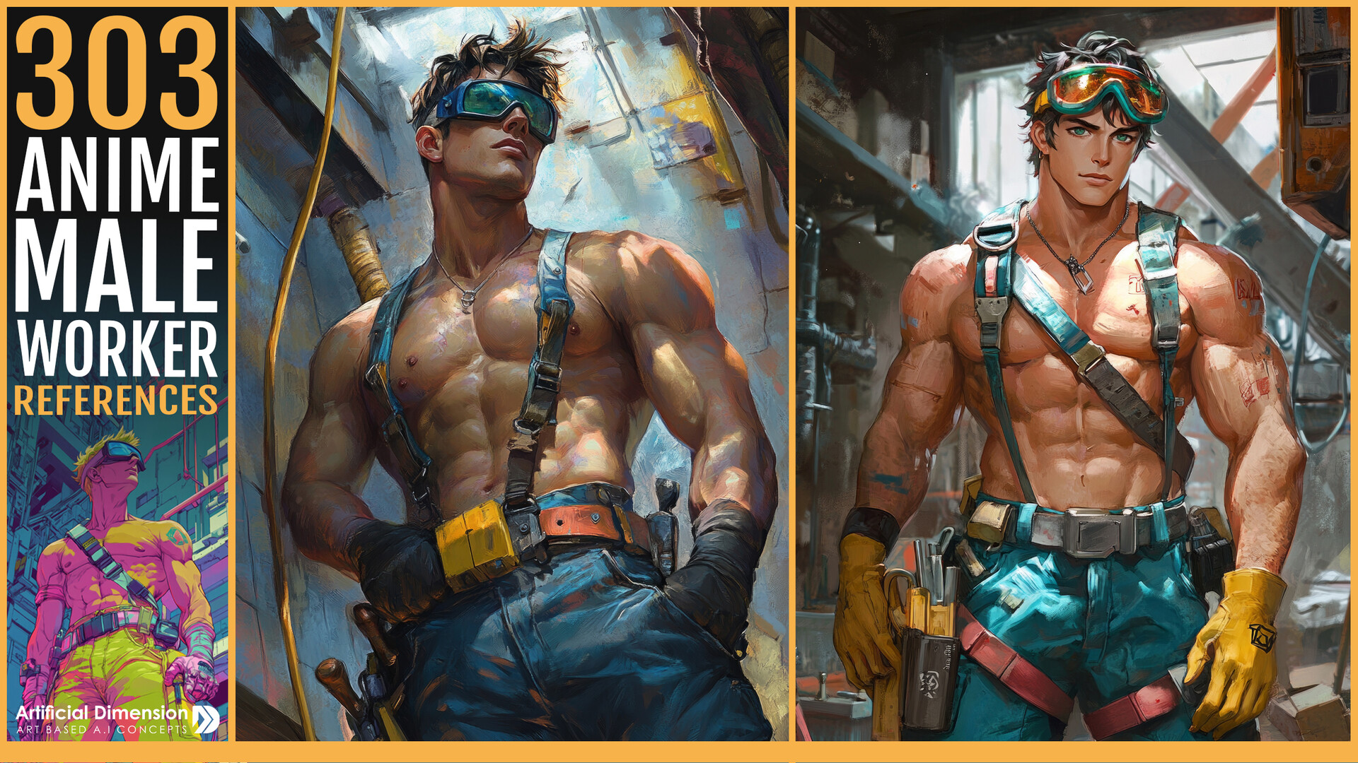 Artificial Dimension - 10500+ Anime Character MEGA Pack References VOL 2