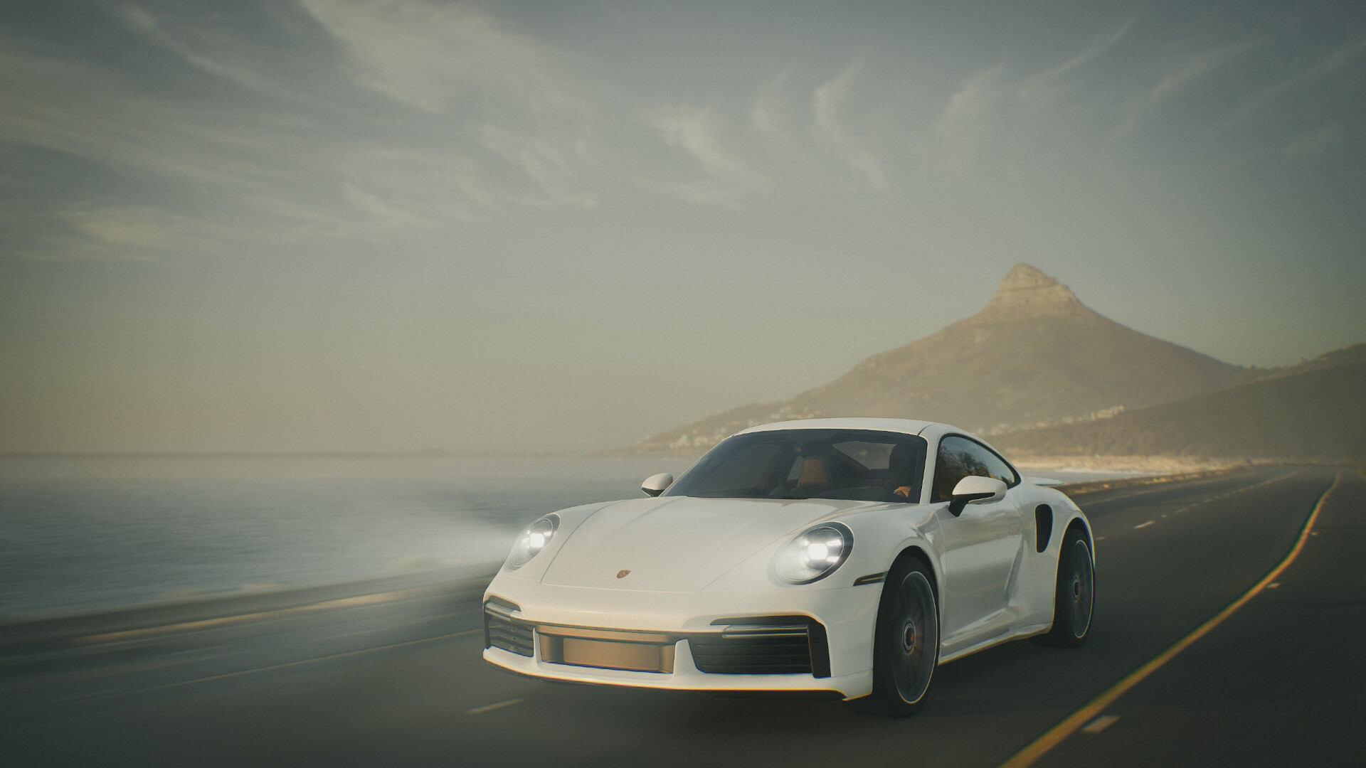 ArtStation - Porsche Render using UE5