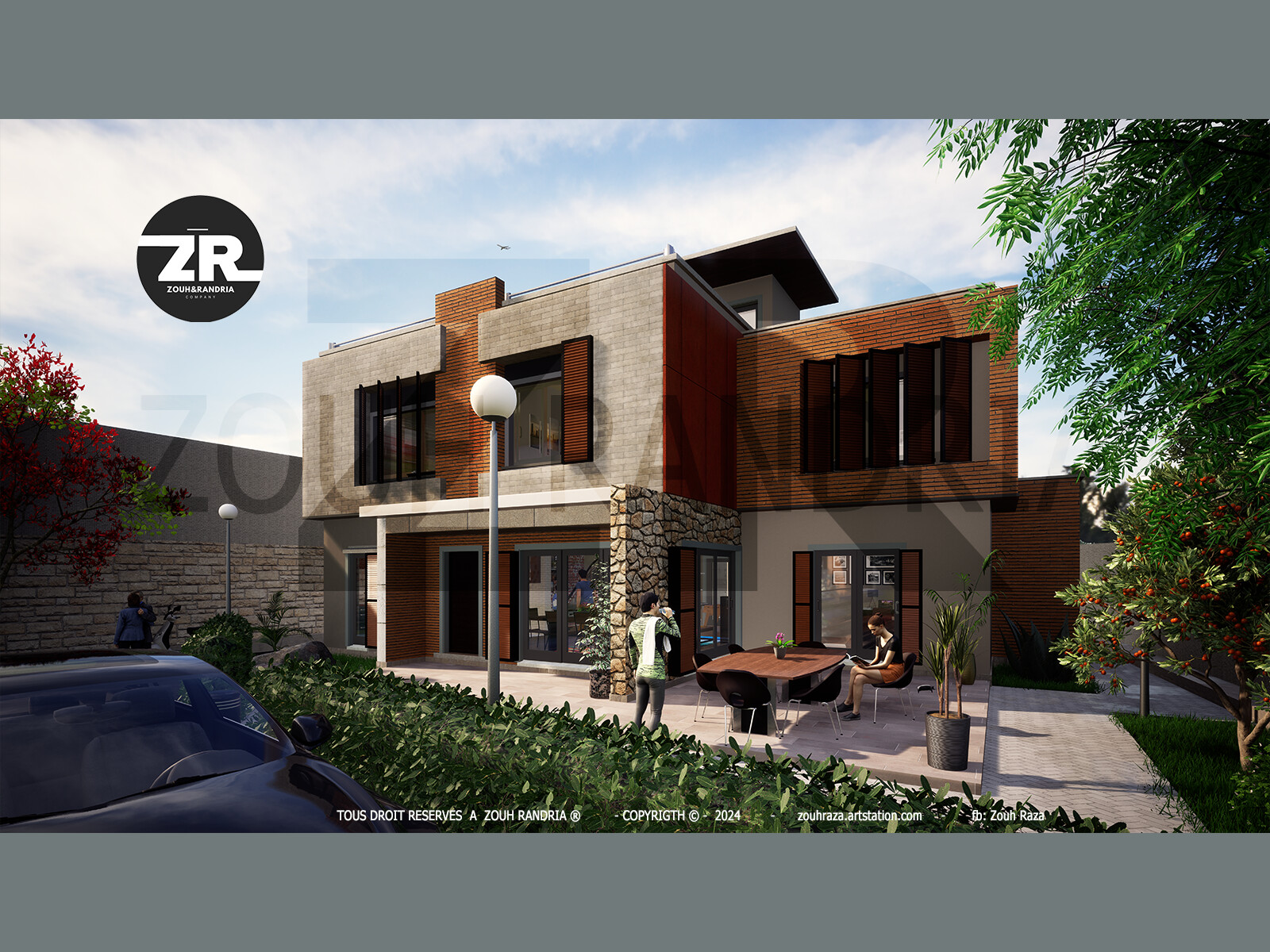 ArtStation - Modern House