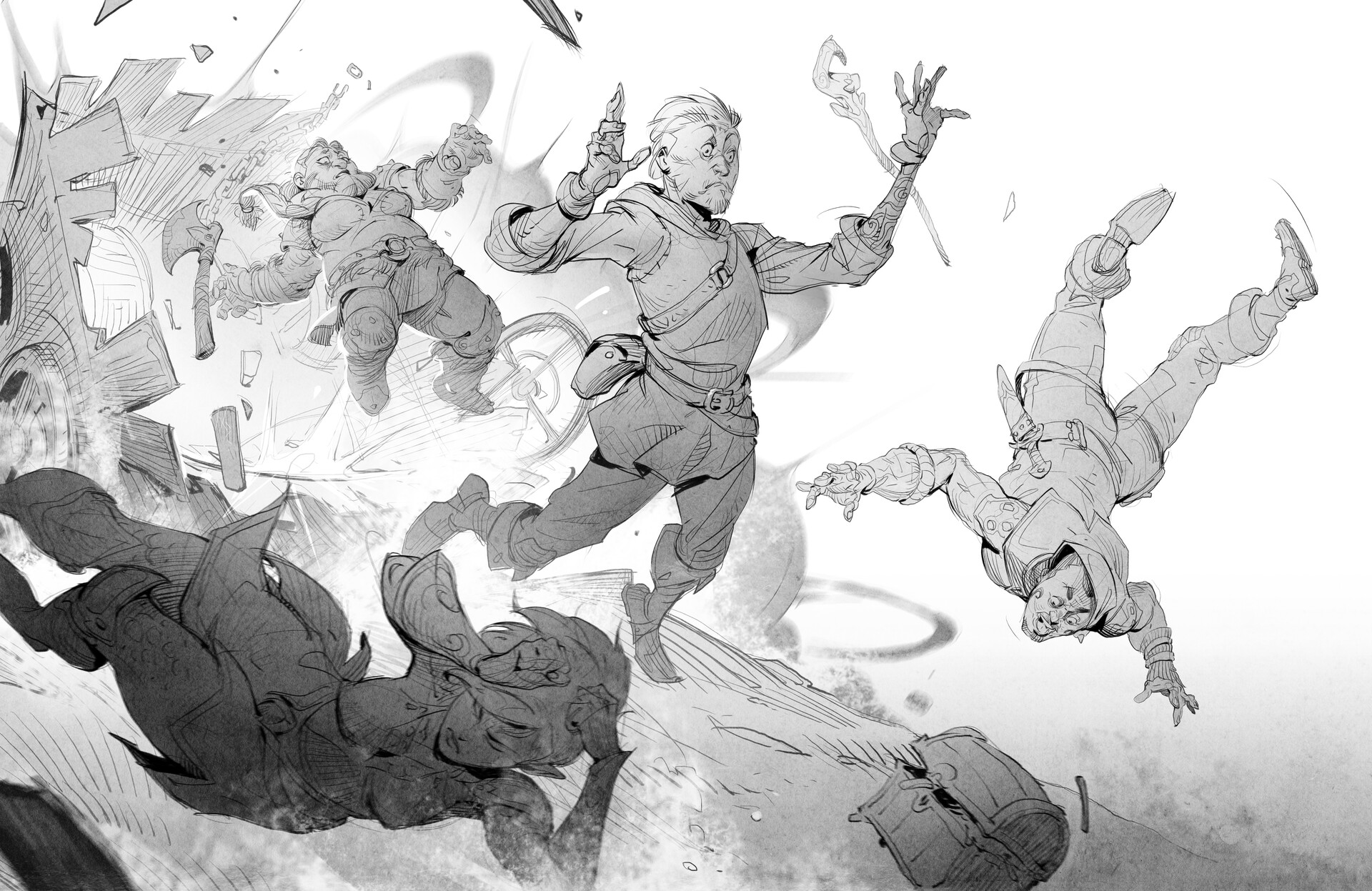 ArtStation - DnD moment