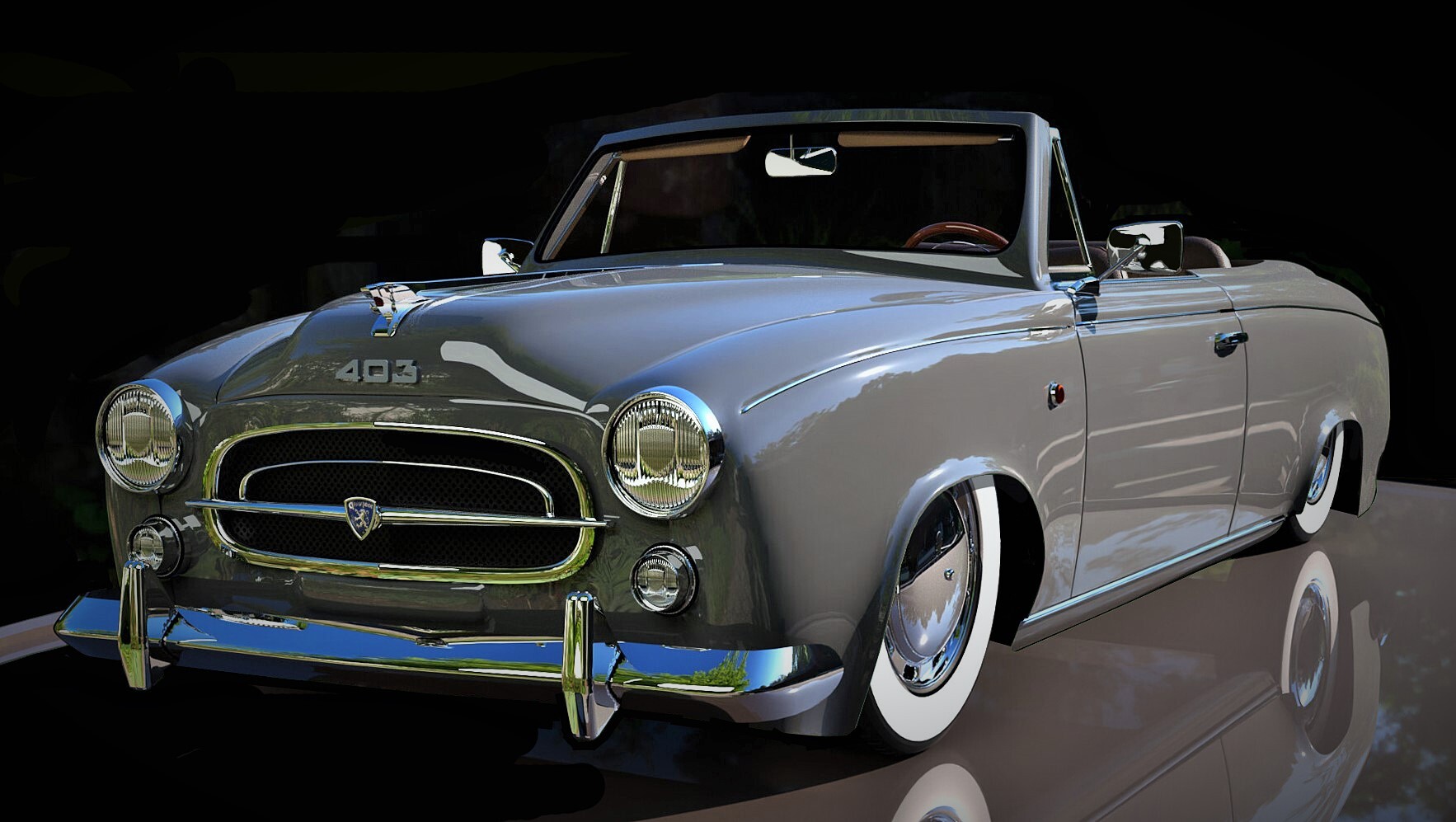 ArtStation - PEUGEOT 403 PEDALS CARS