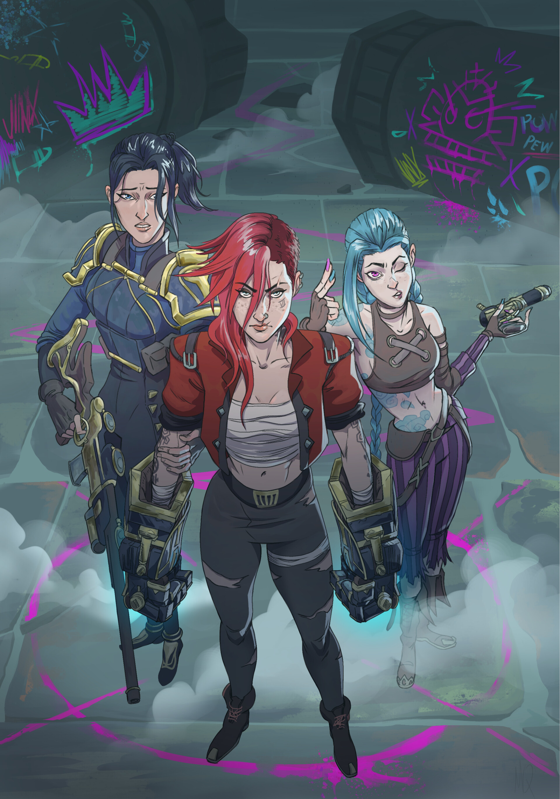 ArtStation - ARCANE. Tribute.