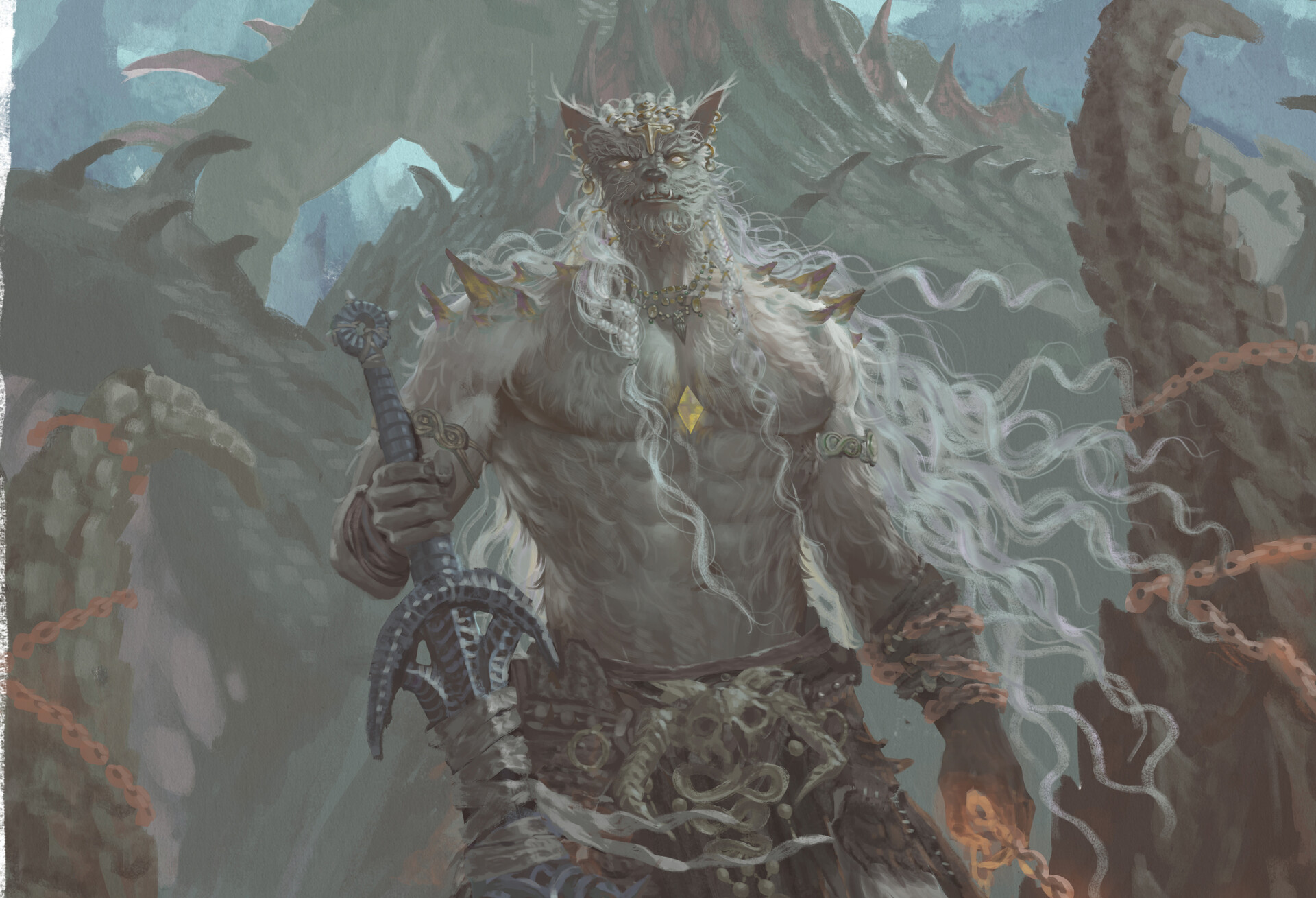 ArtStation - BarbarianConquer(furry)