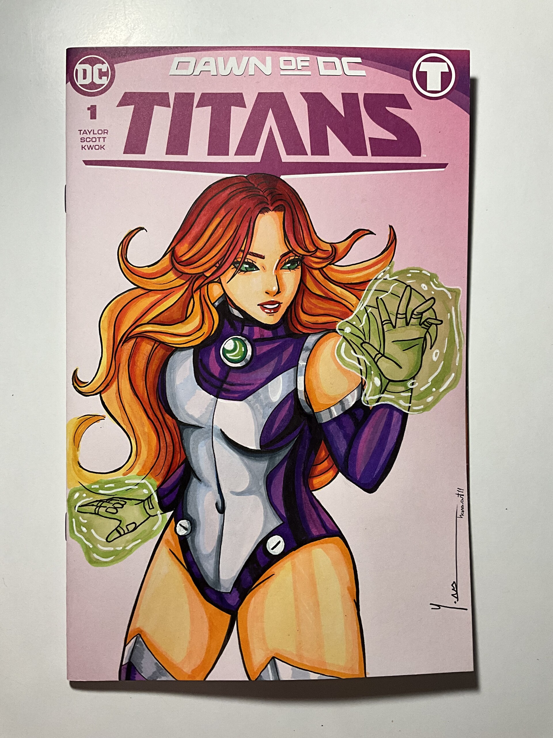 ArtStation - DC Titans - Starfire