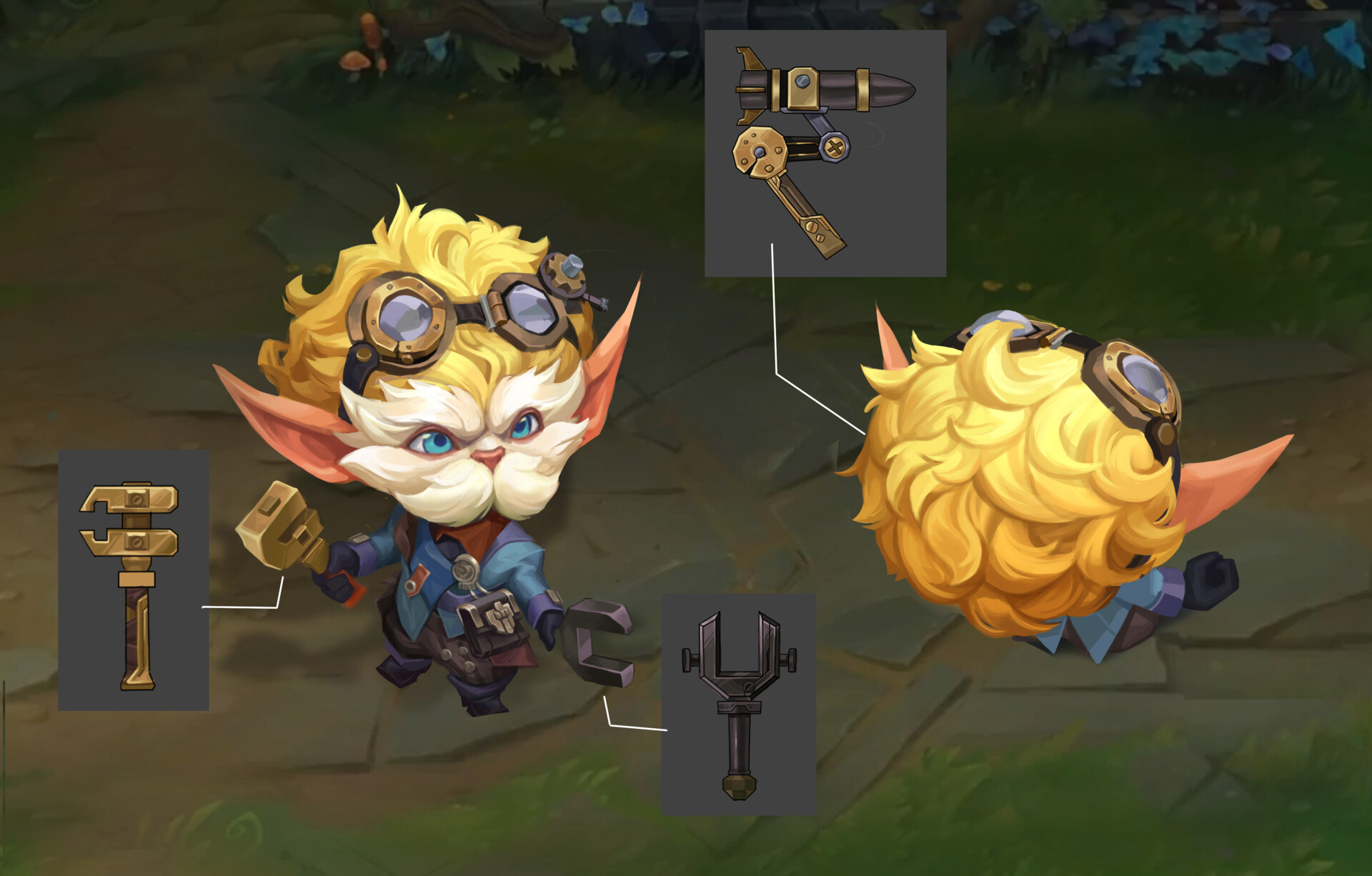 Rachael Cross - League of Legends - Arcane Professor Heimerdinger