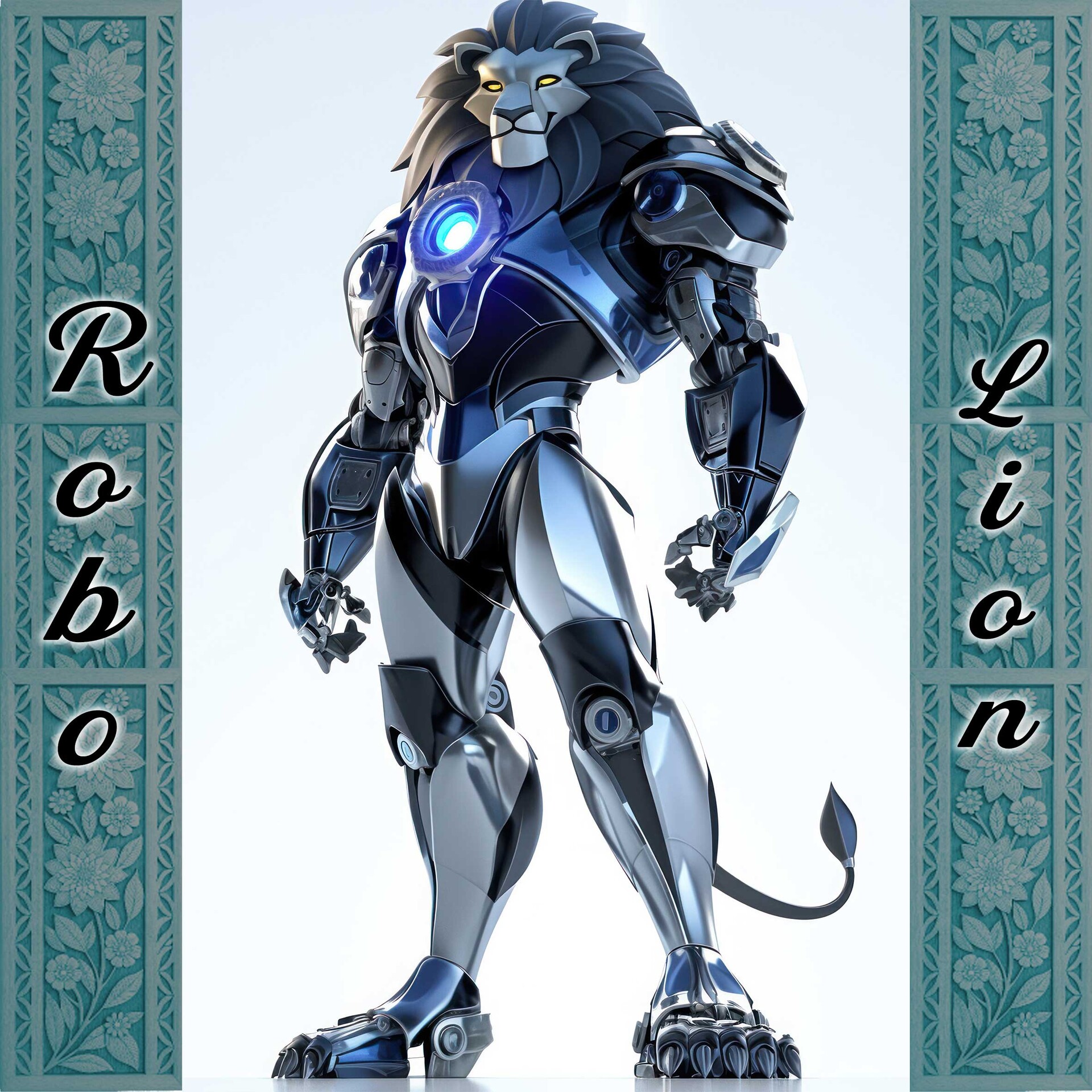 ArtStation - 200 Robo Lion - 4K Resolution - V.08