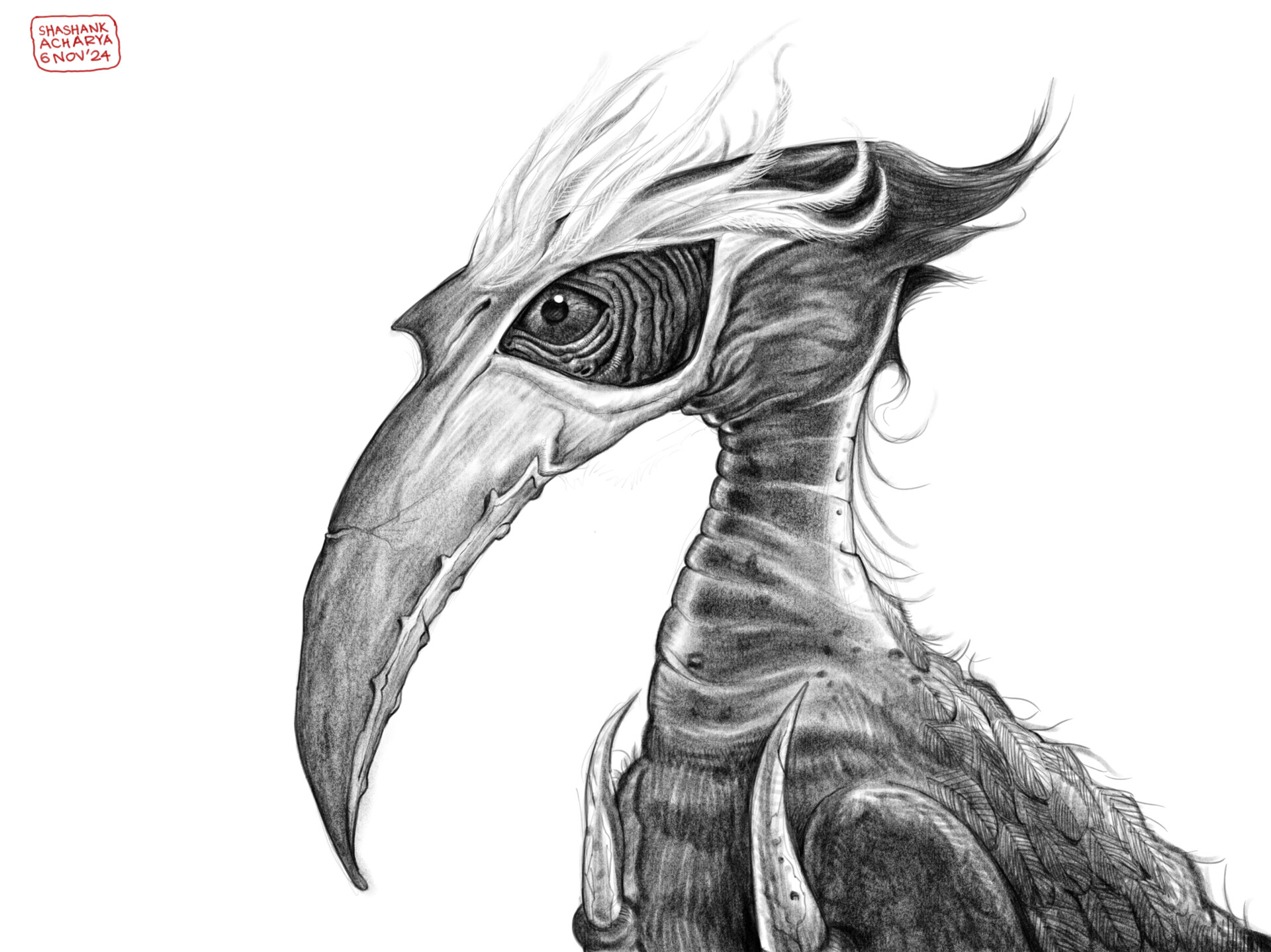 ArtStation - Creature Art inspired by YouTube channel 'Draw Sessions'