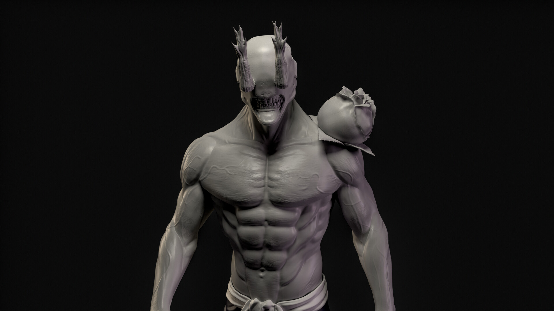 ArtStation - Hanami - Creature Bust